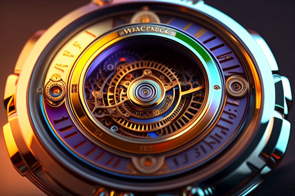 Lexica - Magic clockwork watch, hyper detailed, macro, f stop