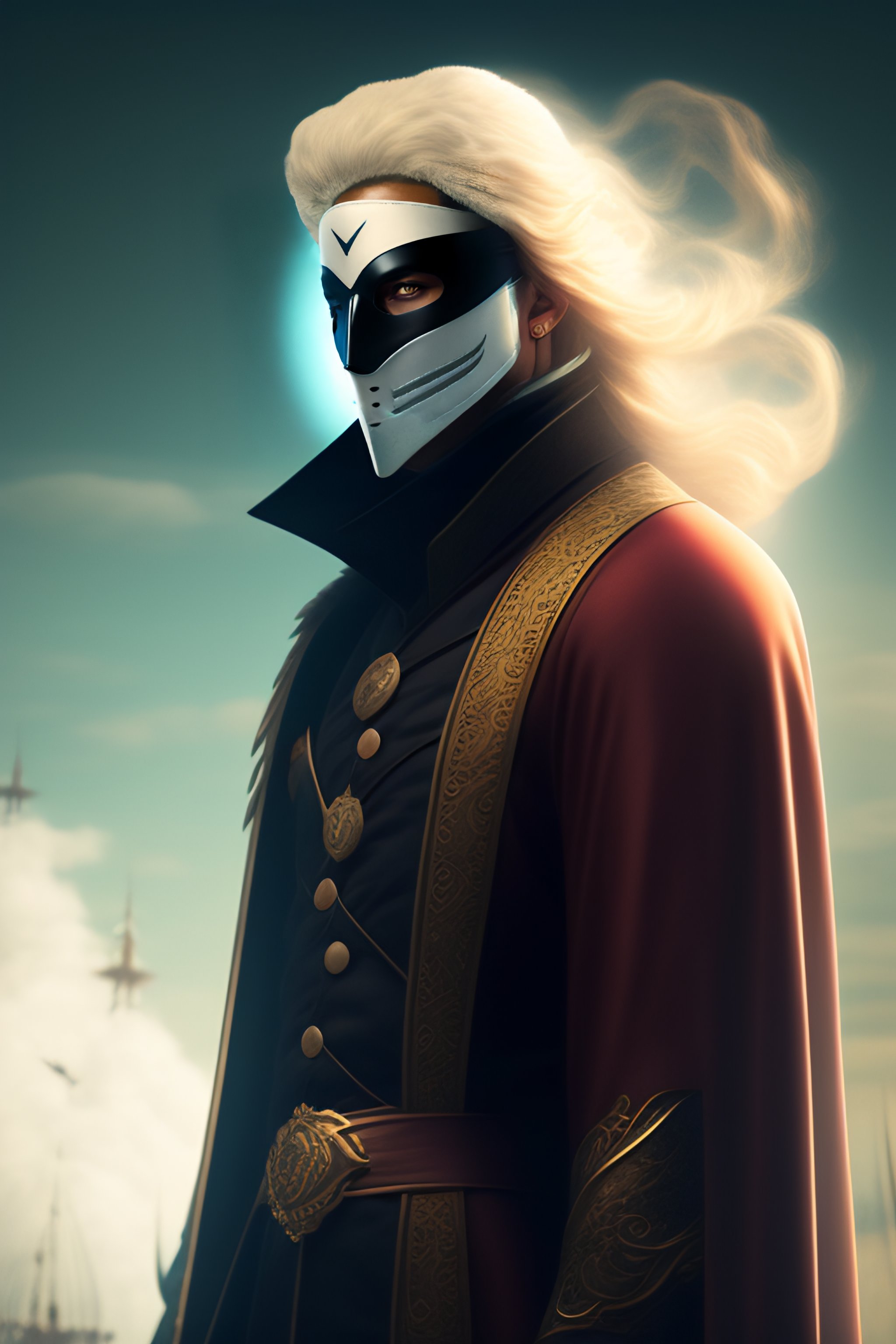 Lexica - Masked modern ghost pirate