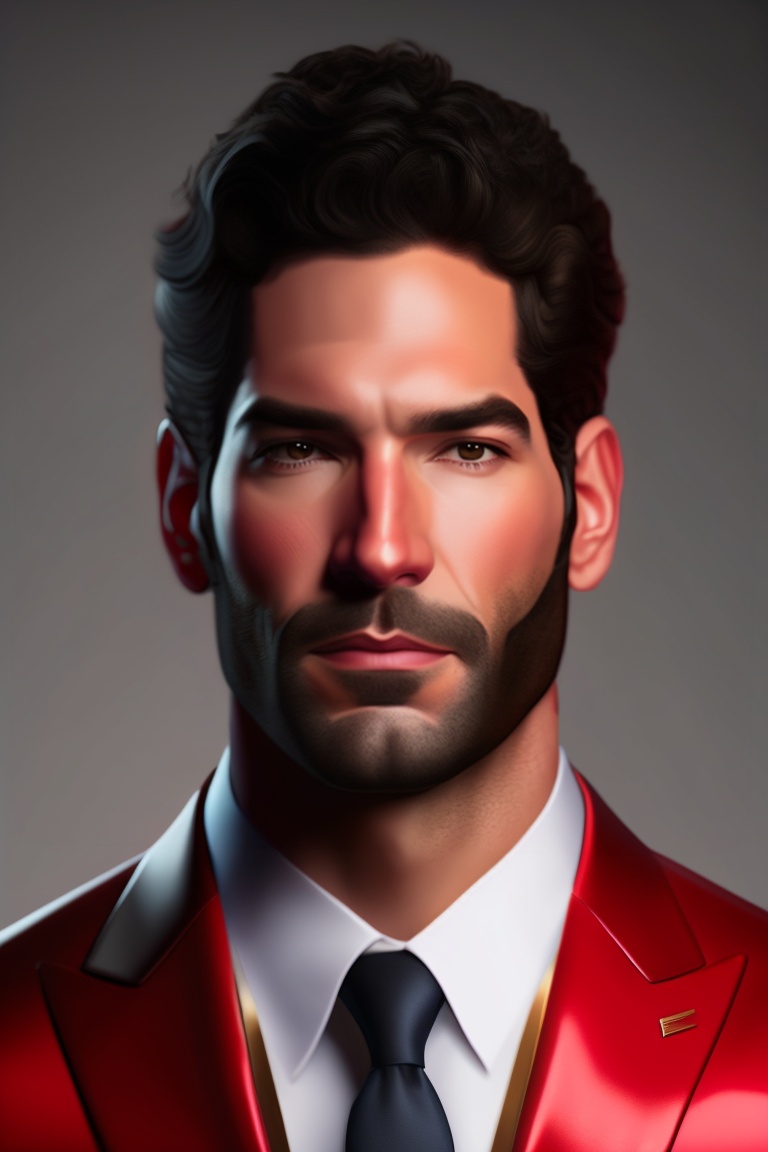 Lexica - Realistic highly detailed potrait of Tom Ellis with The Money ...
