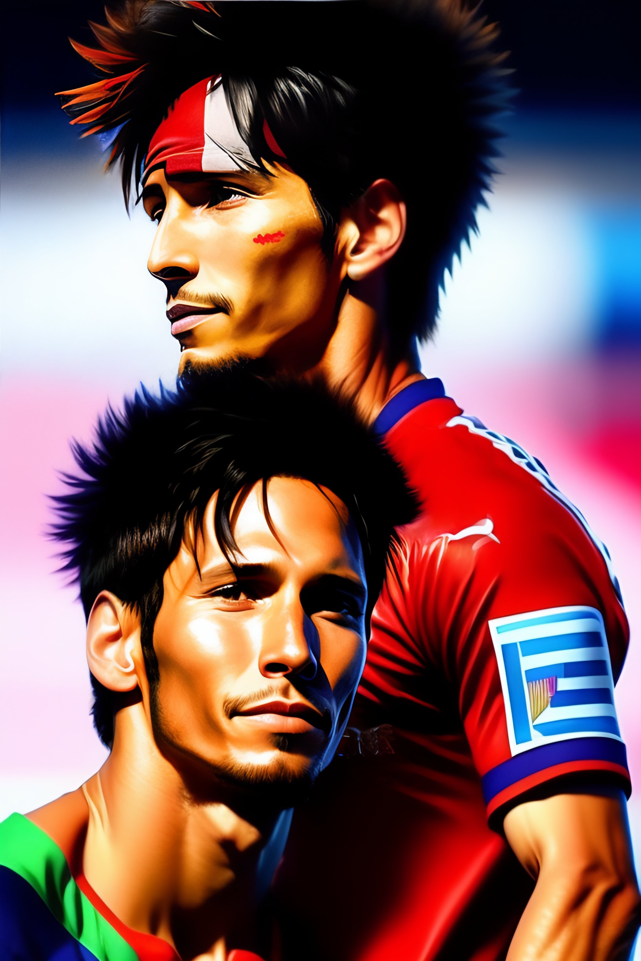 Lexica - Luffy and messi