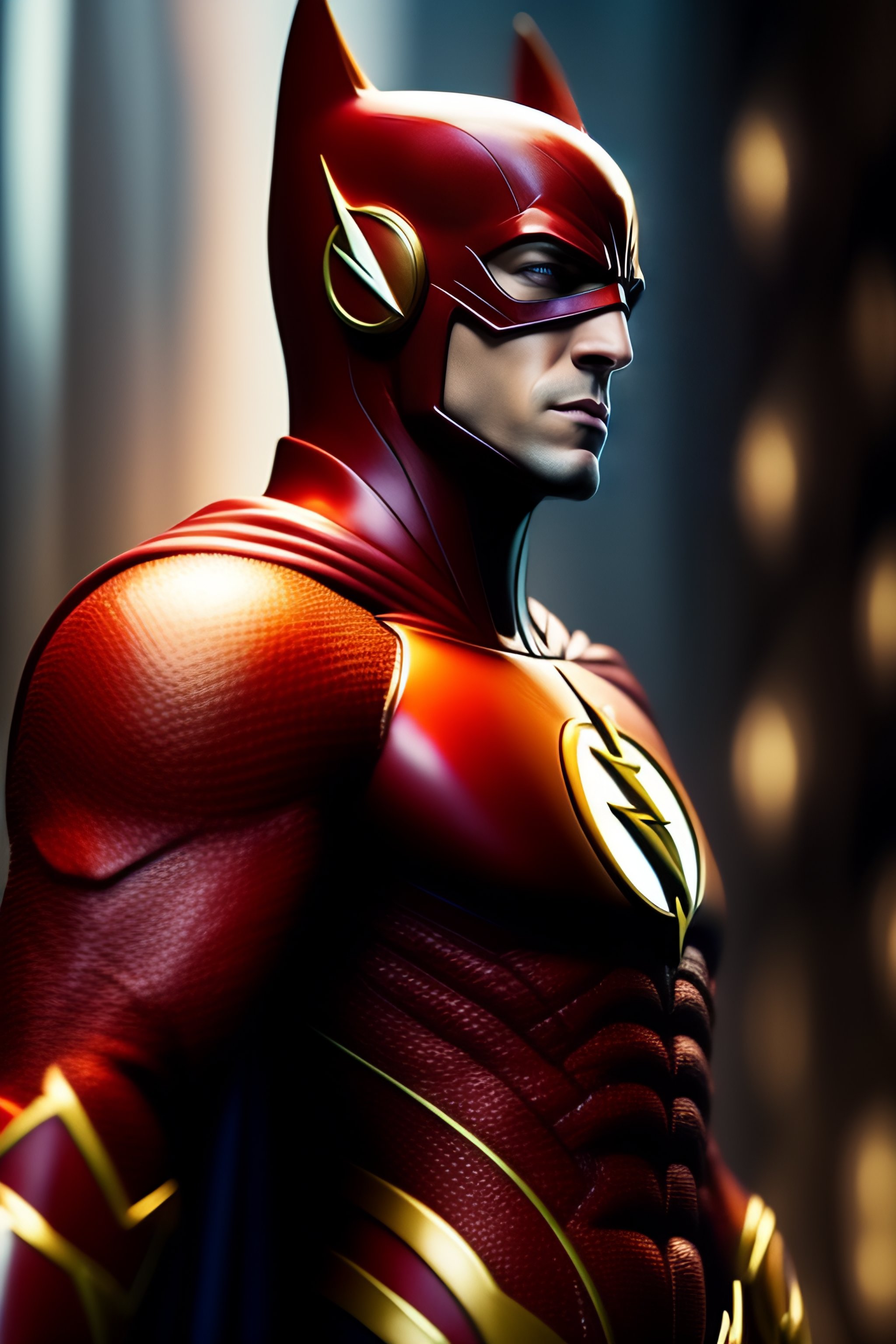 Lexica - The flash+ batman + realist