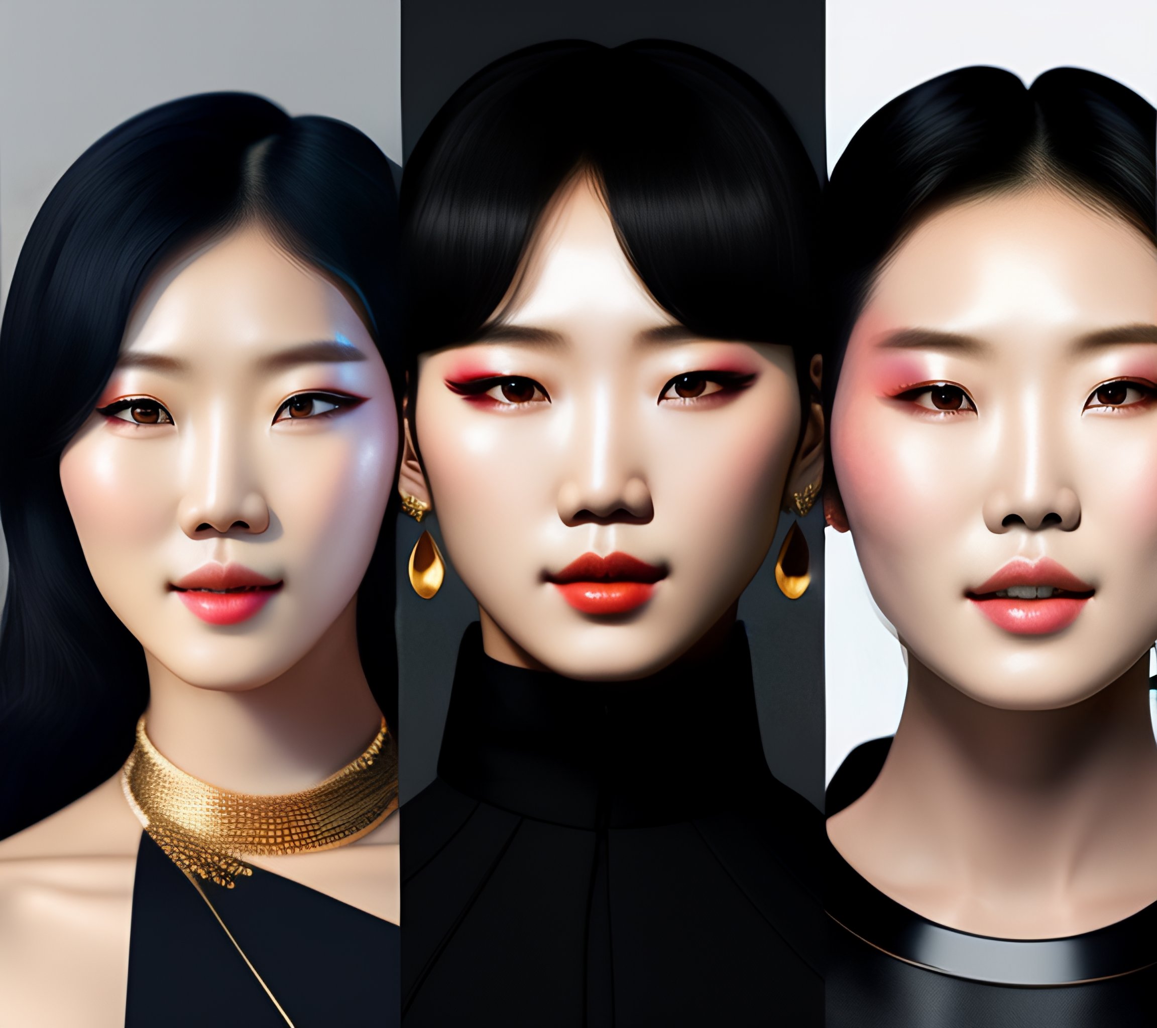 Lexica - Portrait of kpop idol, hd 8k