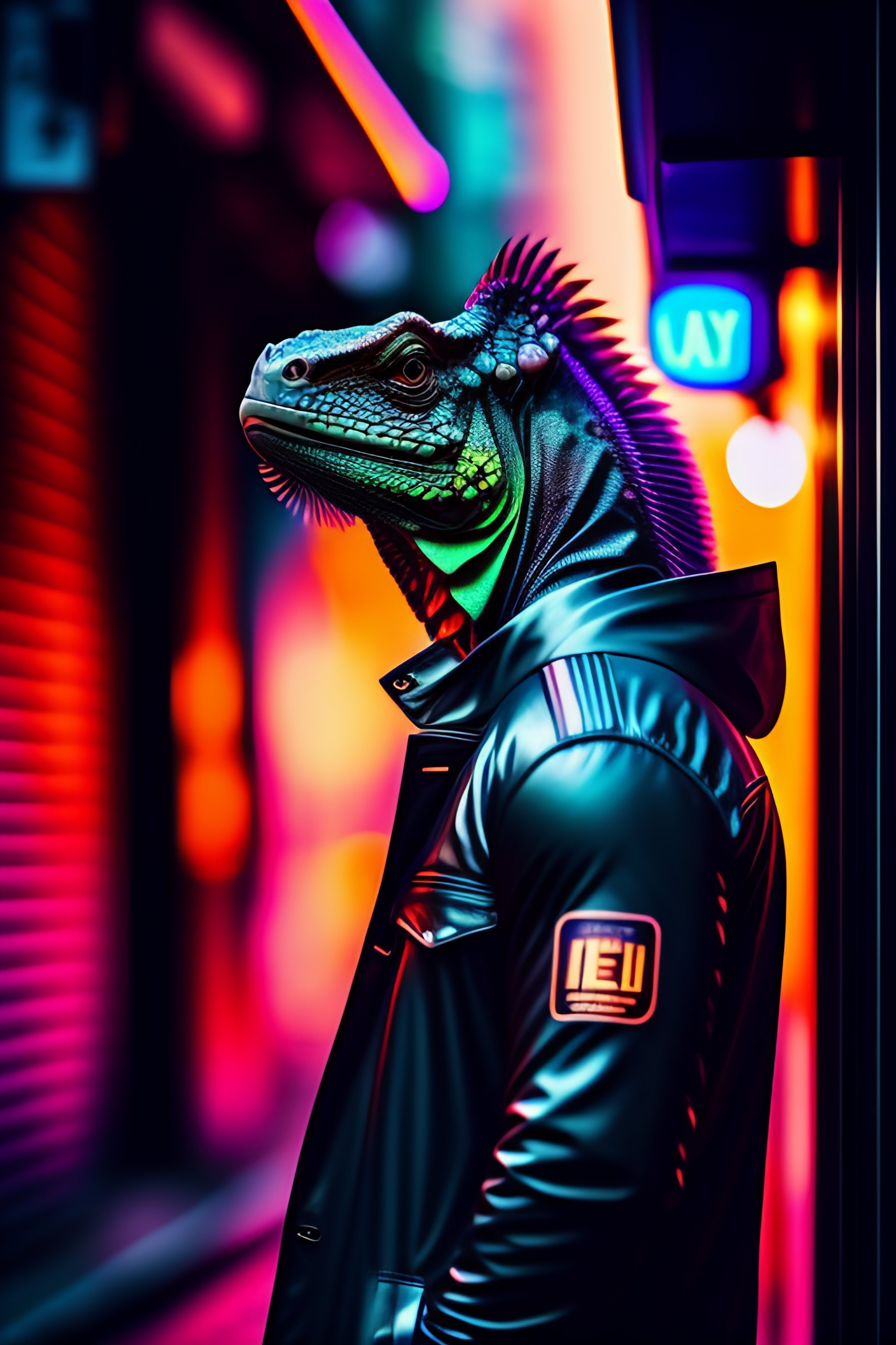 Lexica - Manly human iguana hybrid bearded in an attractive manner ...