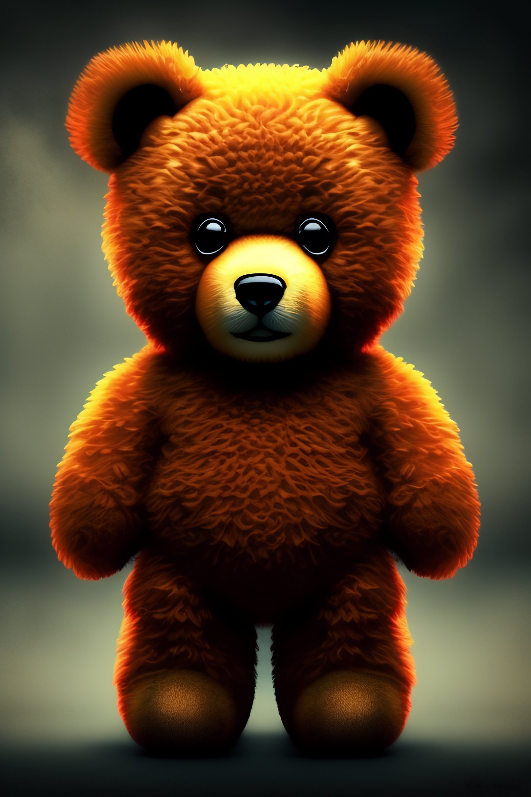 Lexica - Terrifying Evil teddy bear, horror story character art. scary ...