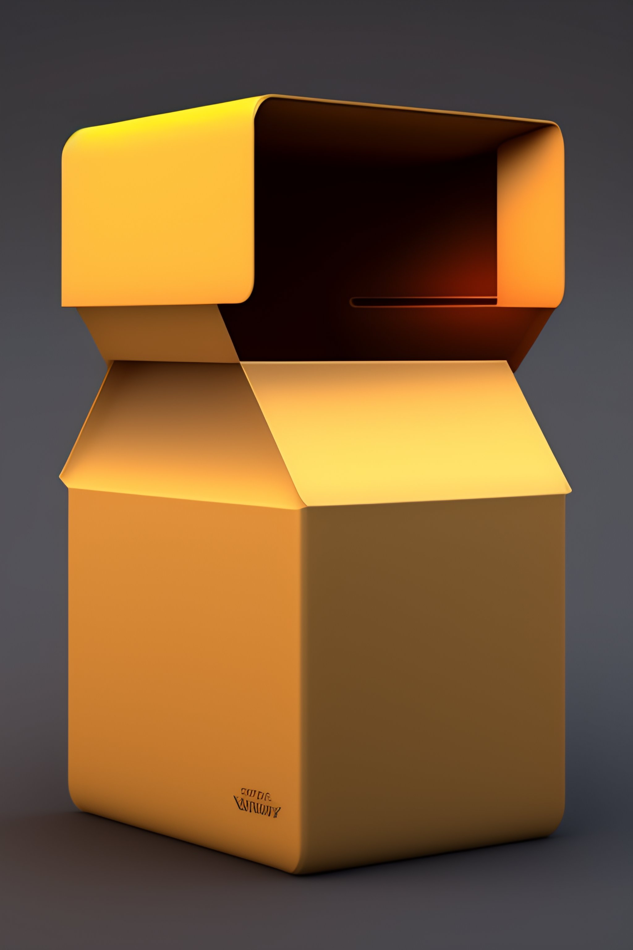 Lexica - Shape and structure of cardboard box, an egyptian cat with its ...