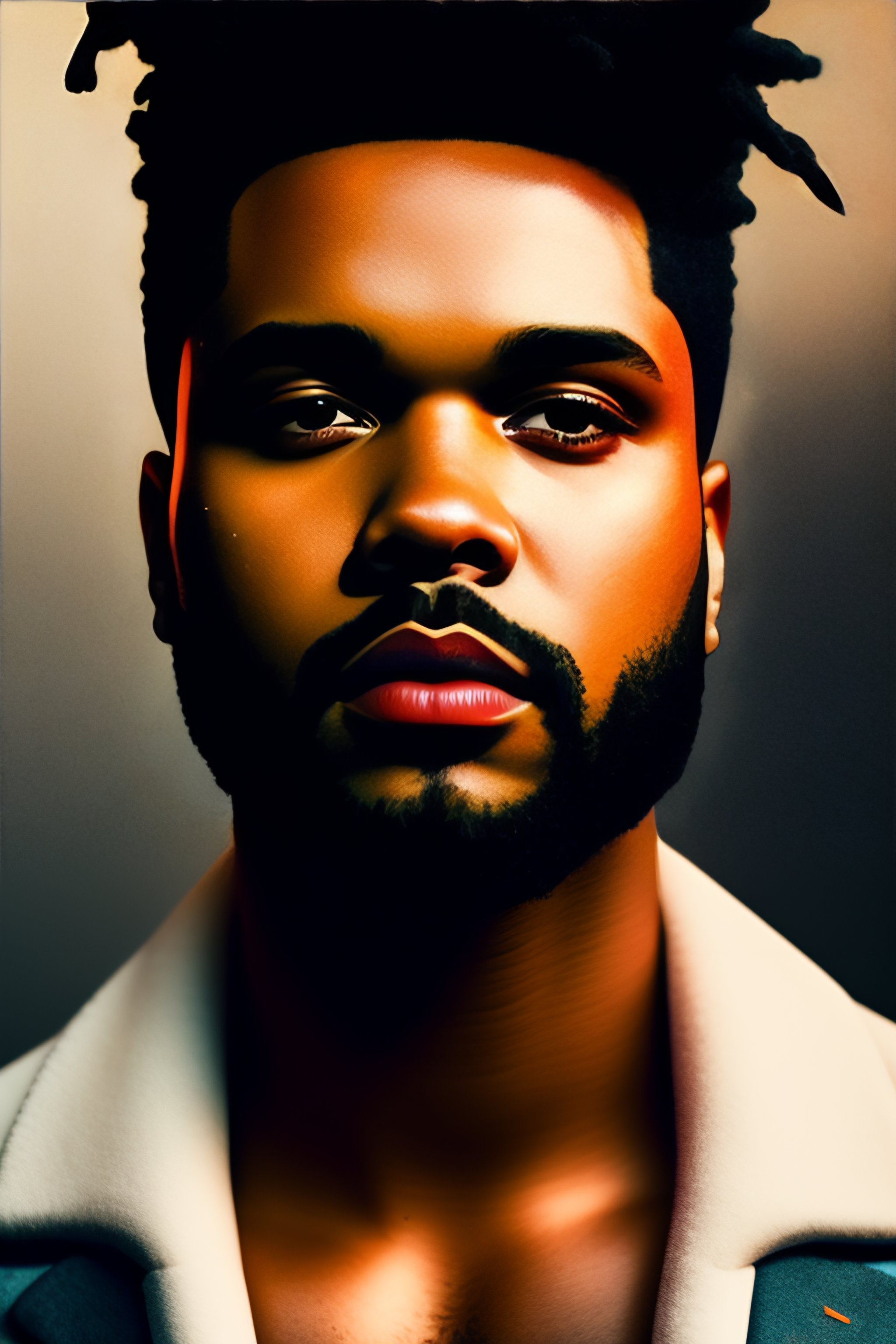 Lexica - Portrait of the Weeknd