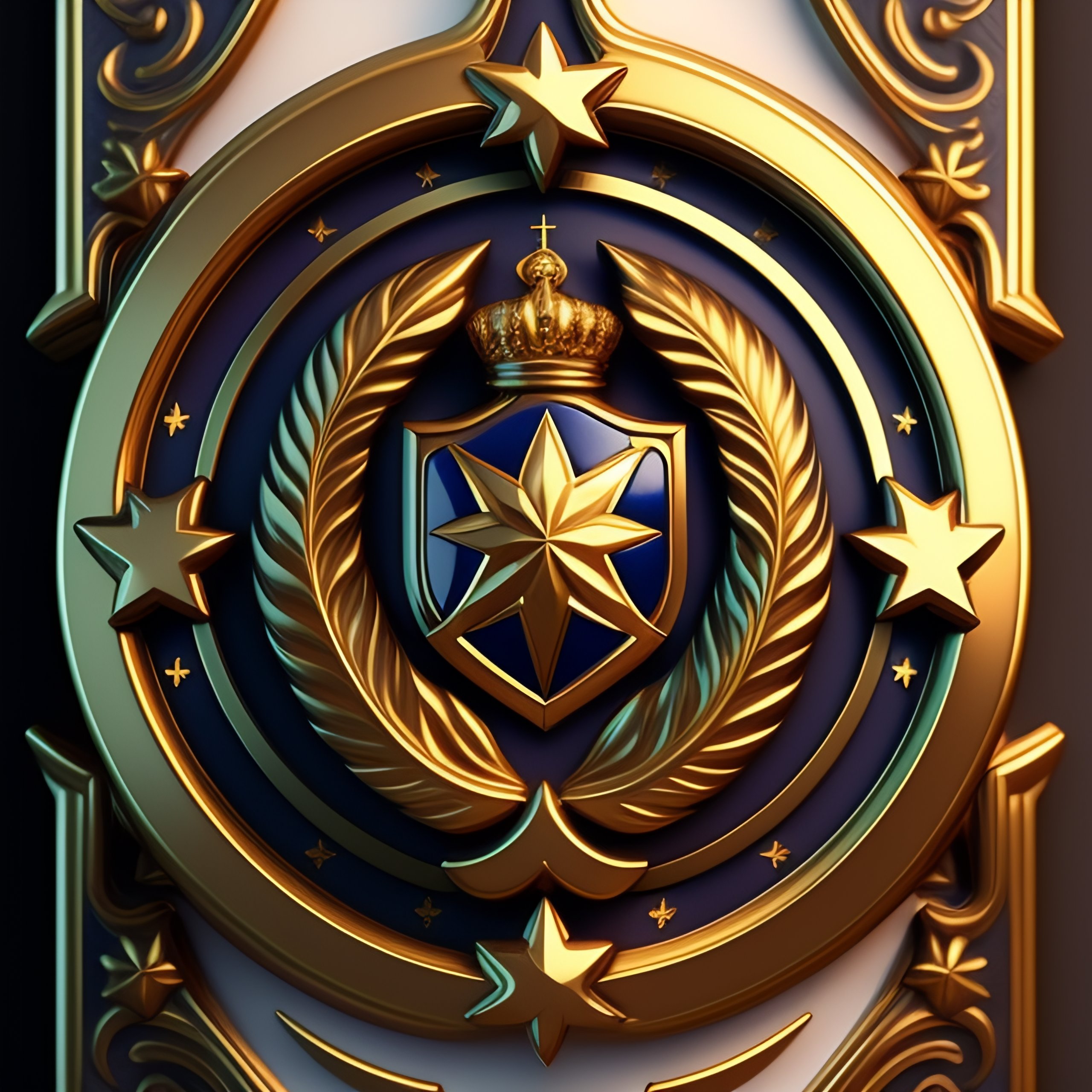 Lexica - Beautiful family crest, frensh blason style. The crest depicts ...