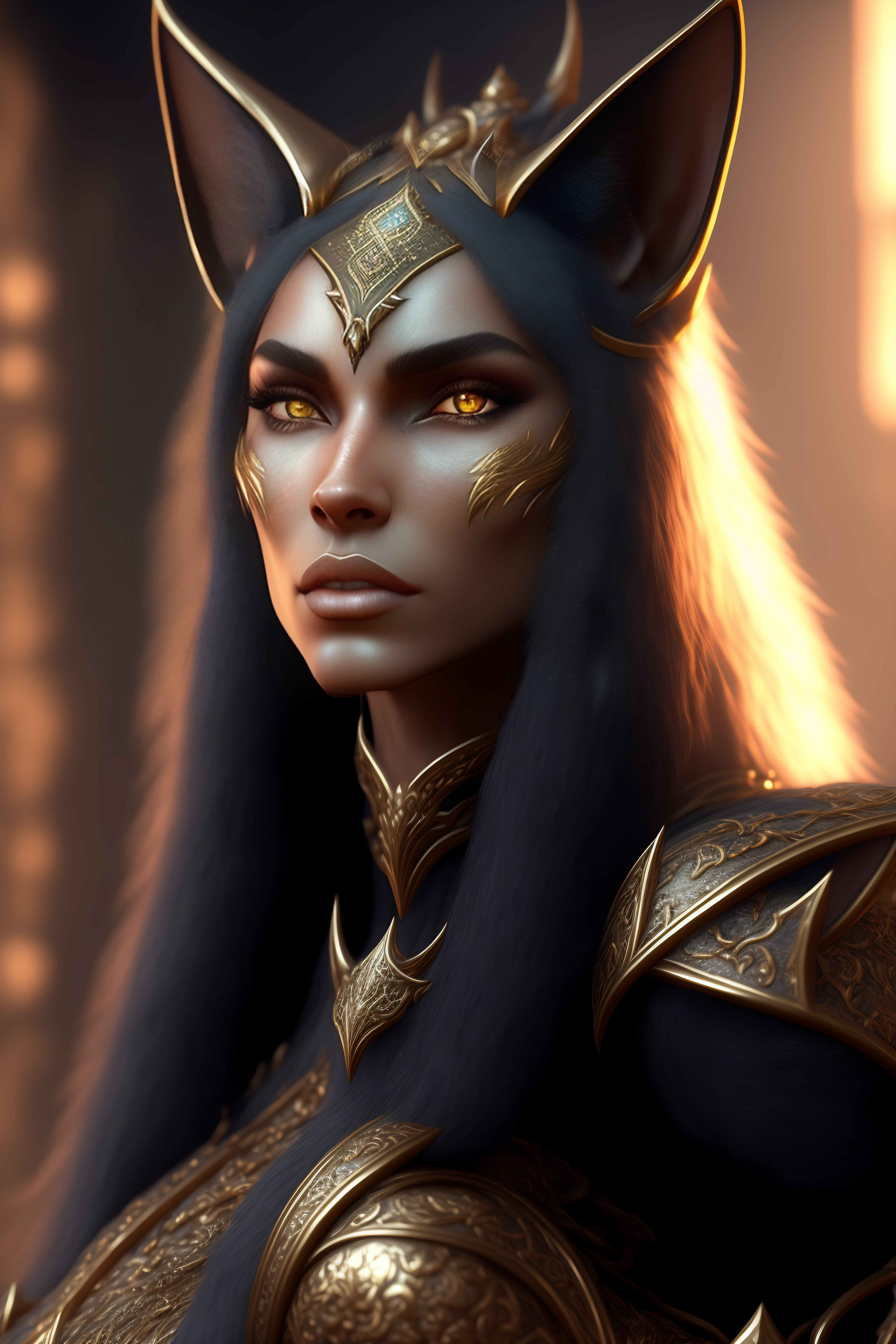 Lexica - Race of cats in the fantasy world of dnd Conceptual art ...