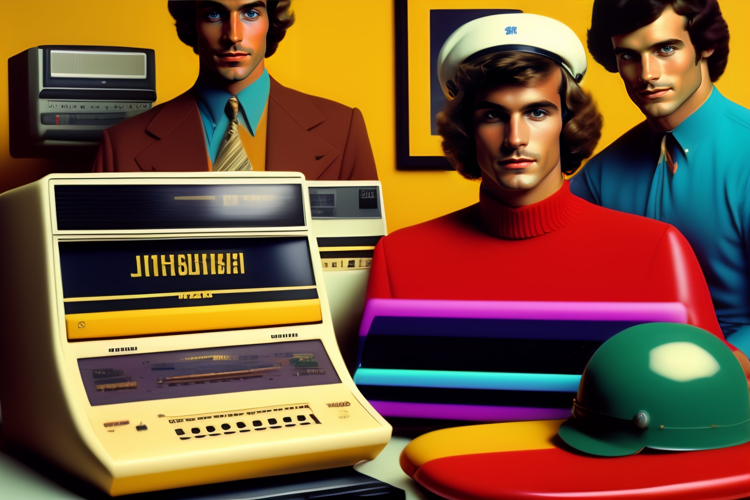 Lexica - Full - color 1980's magazine advertisement for a retro ...