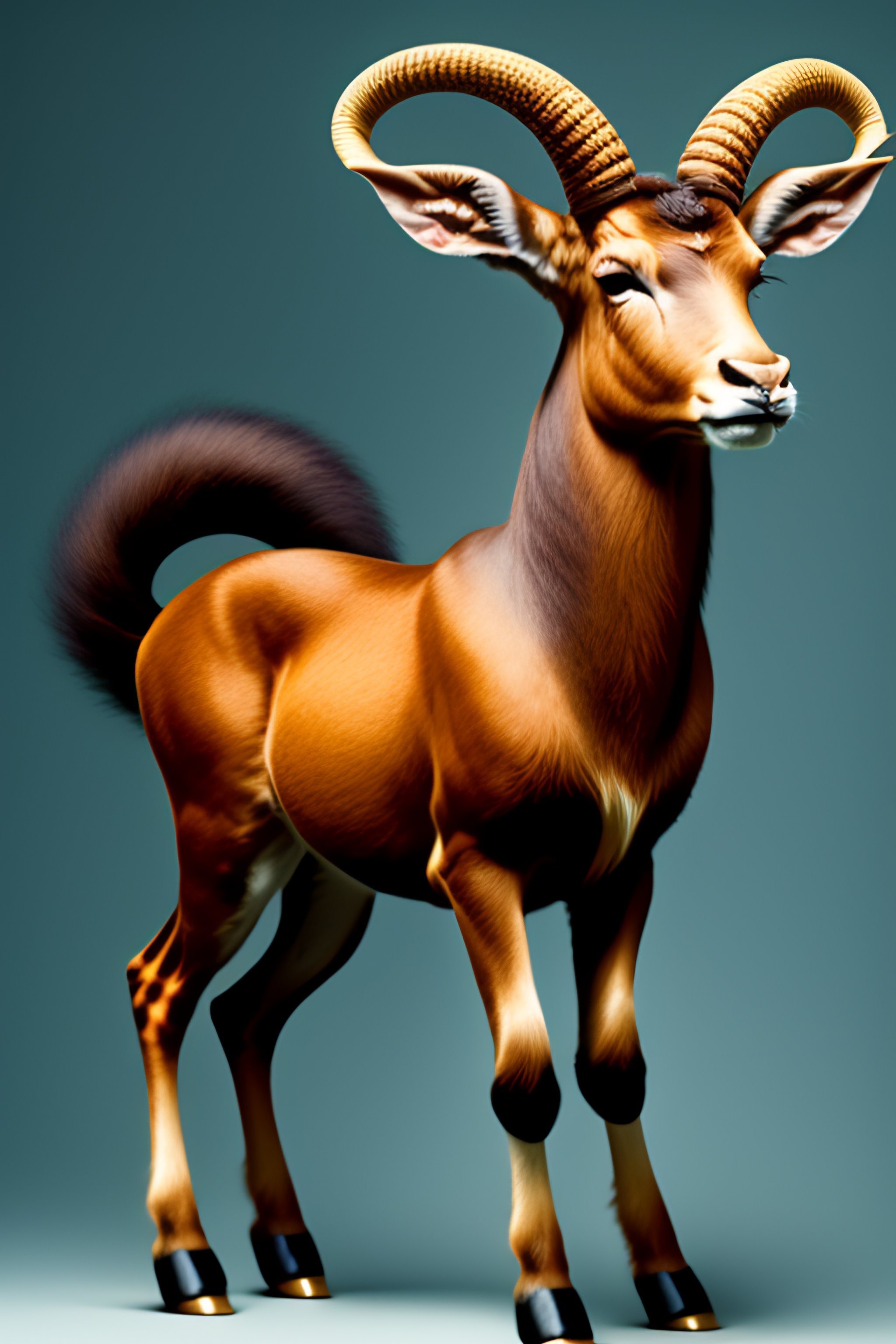 Lexica - Full body handsome faun