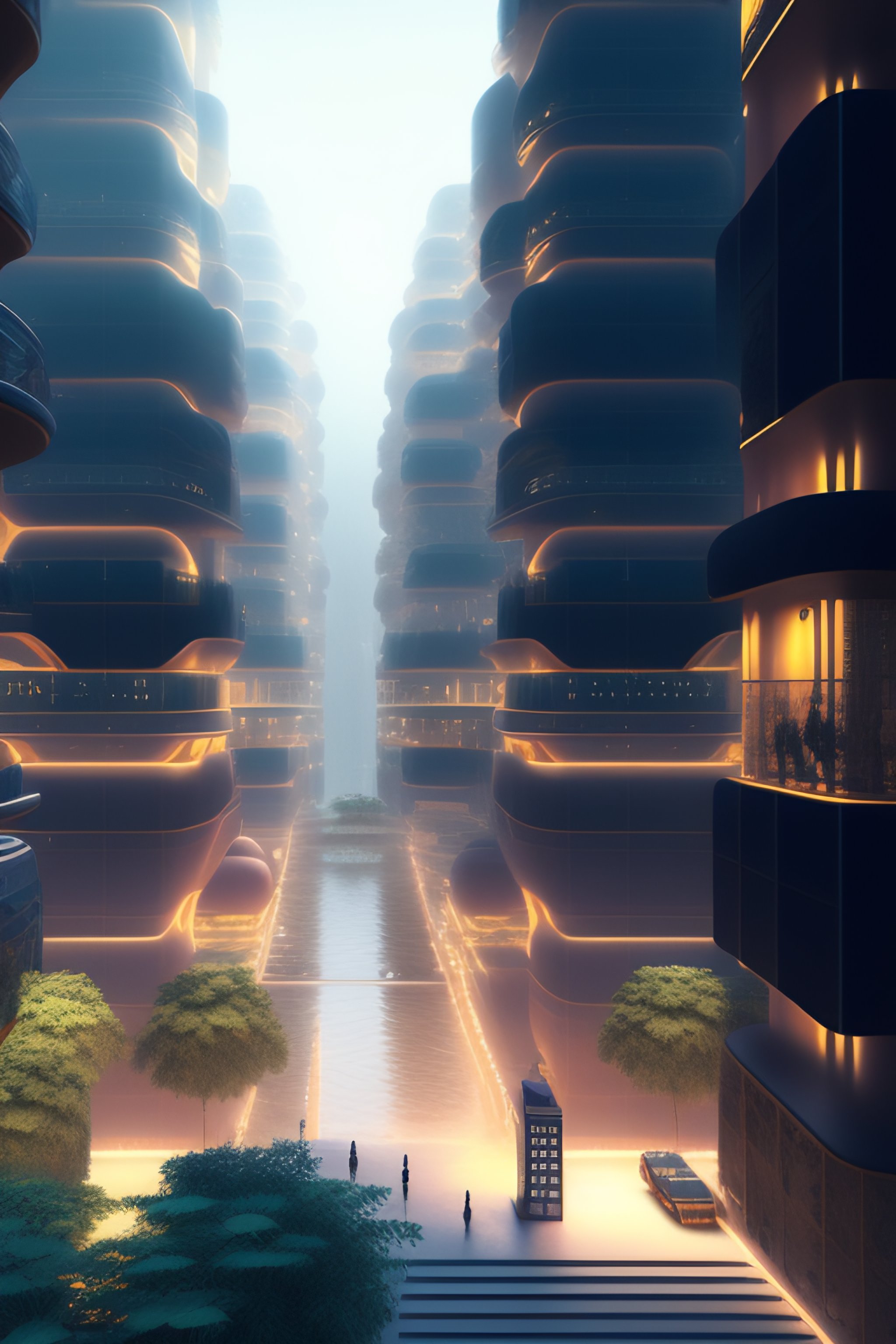 Lexica - A high tech solarpunk utopia in the Istanbul