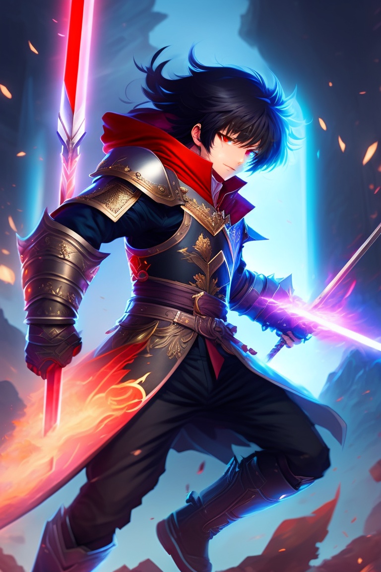 Anime Light Swordsman