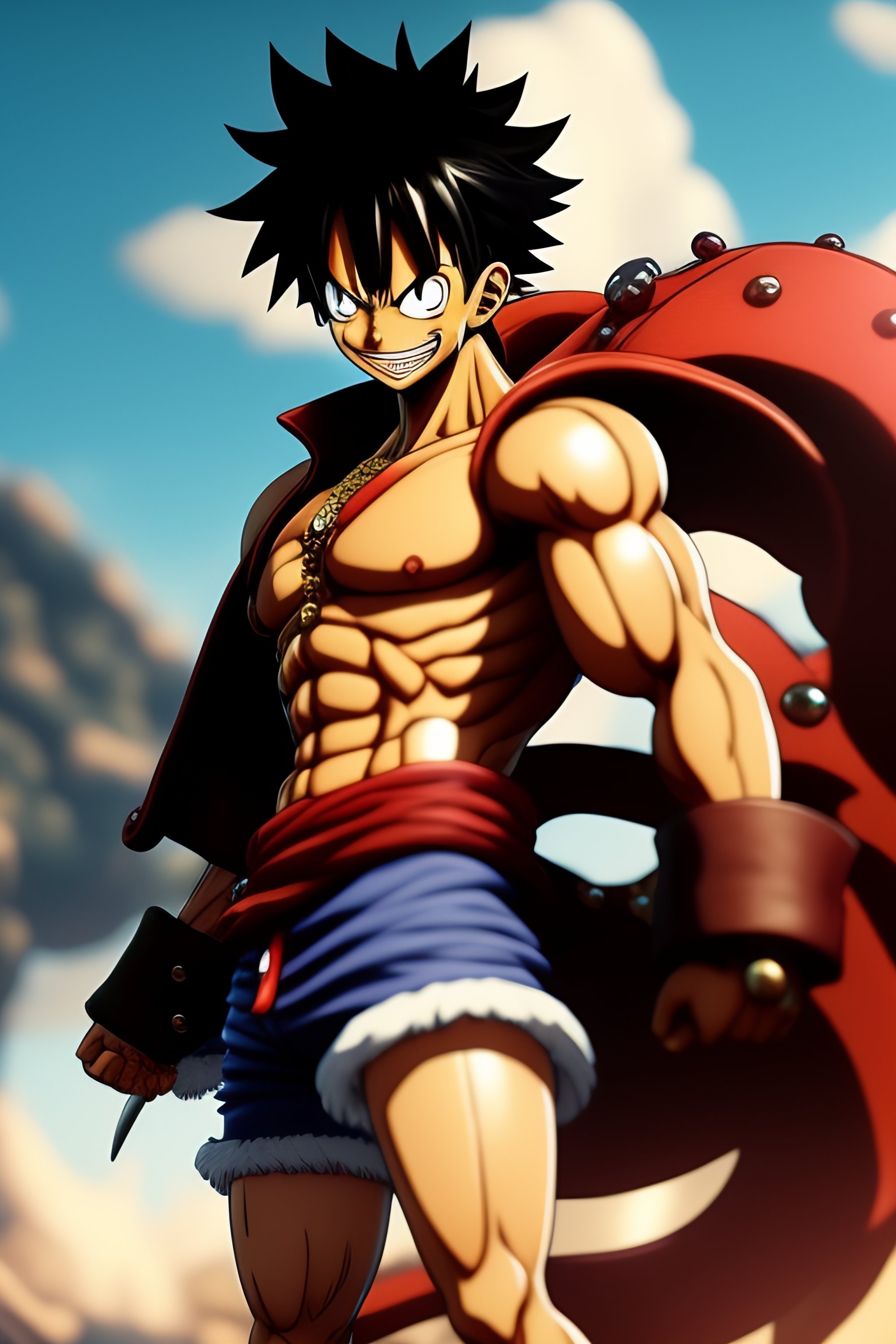 Lexica - MONKEY d.luffy gear 5 estilo V4