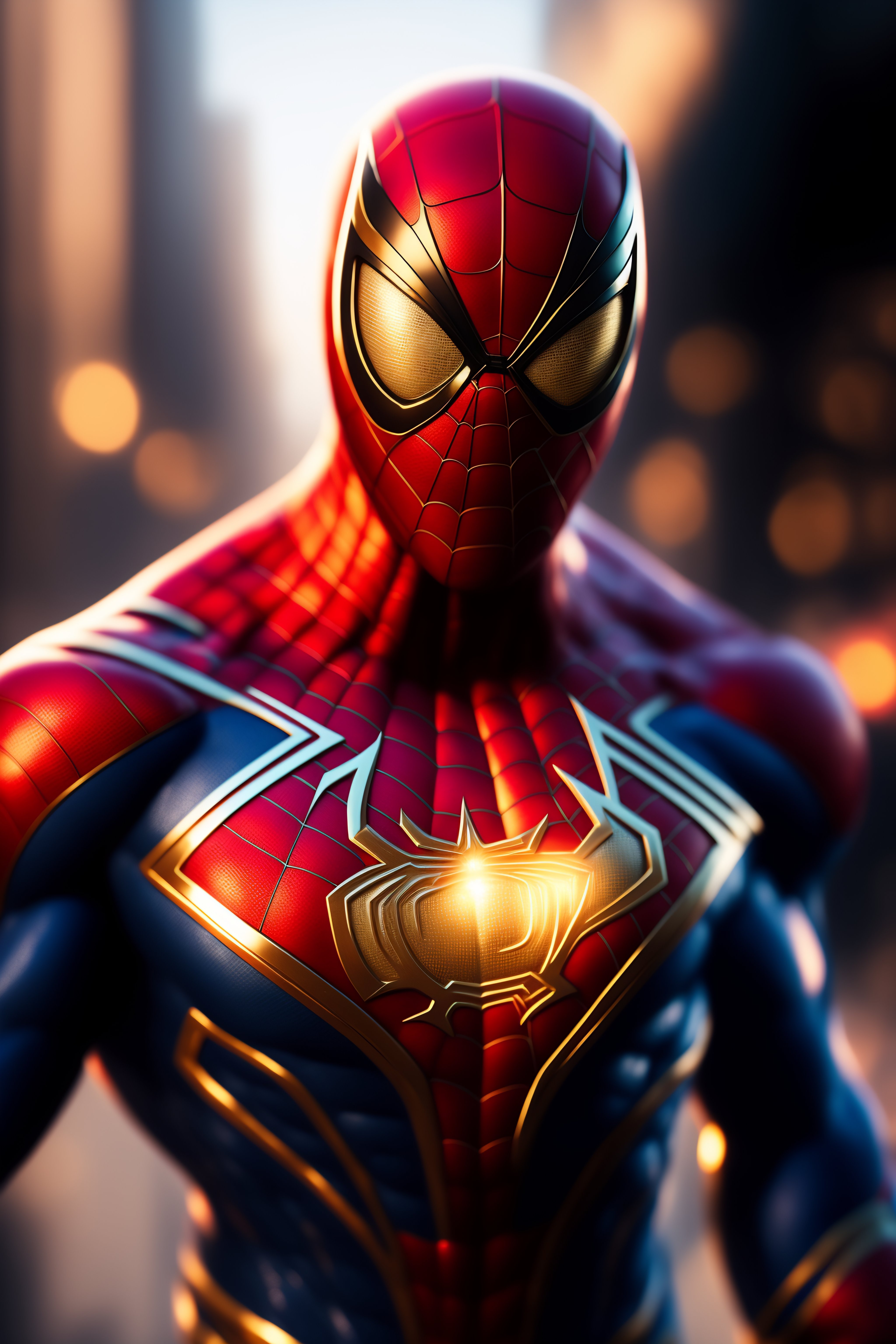 Lexica - 8k resoultion,hyper realstic, spider man in super man