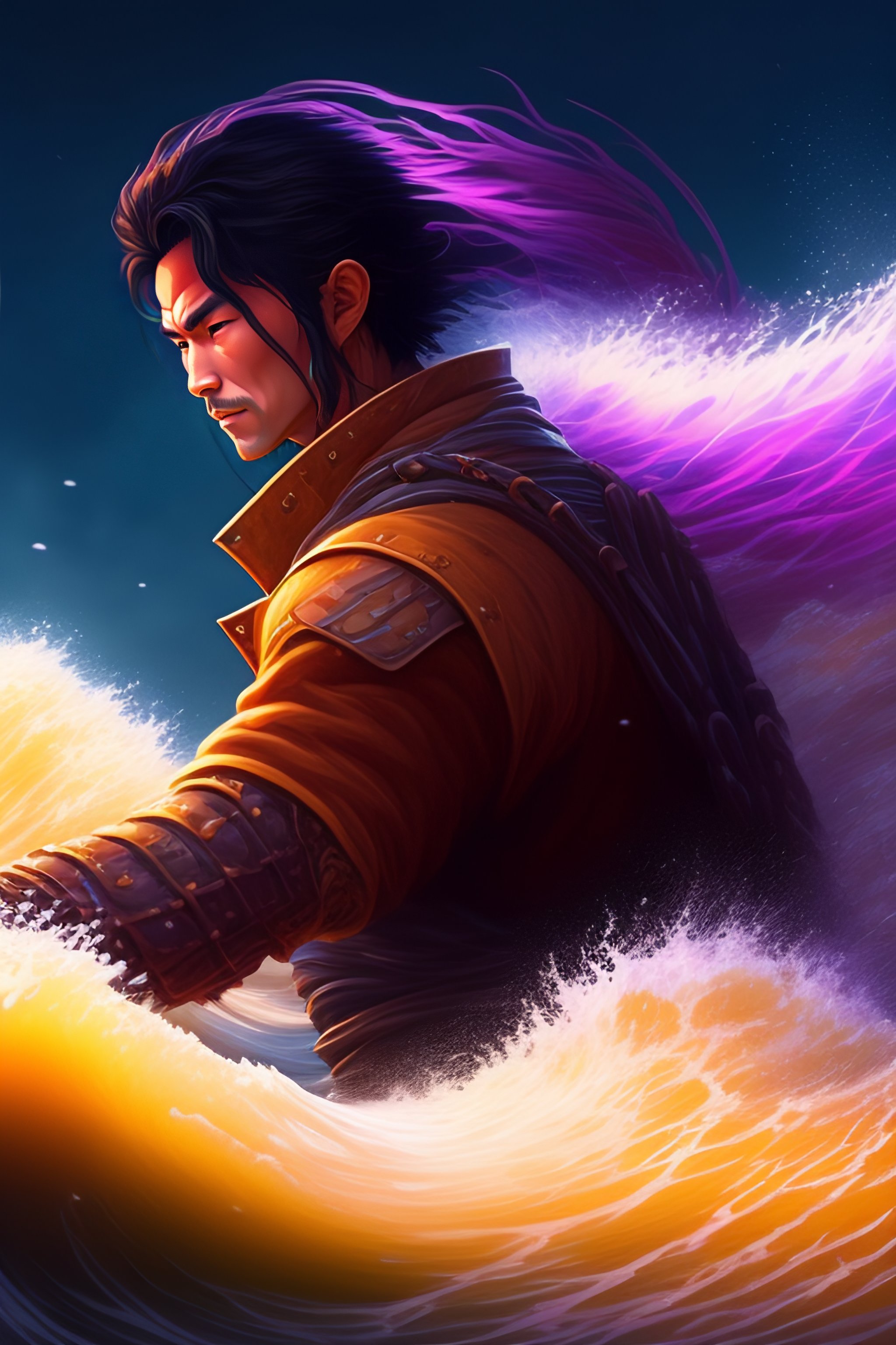 Lexica - Character avatar in a new RPG battle game. A lizard-like being ...