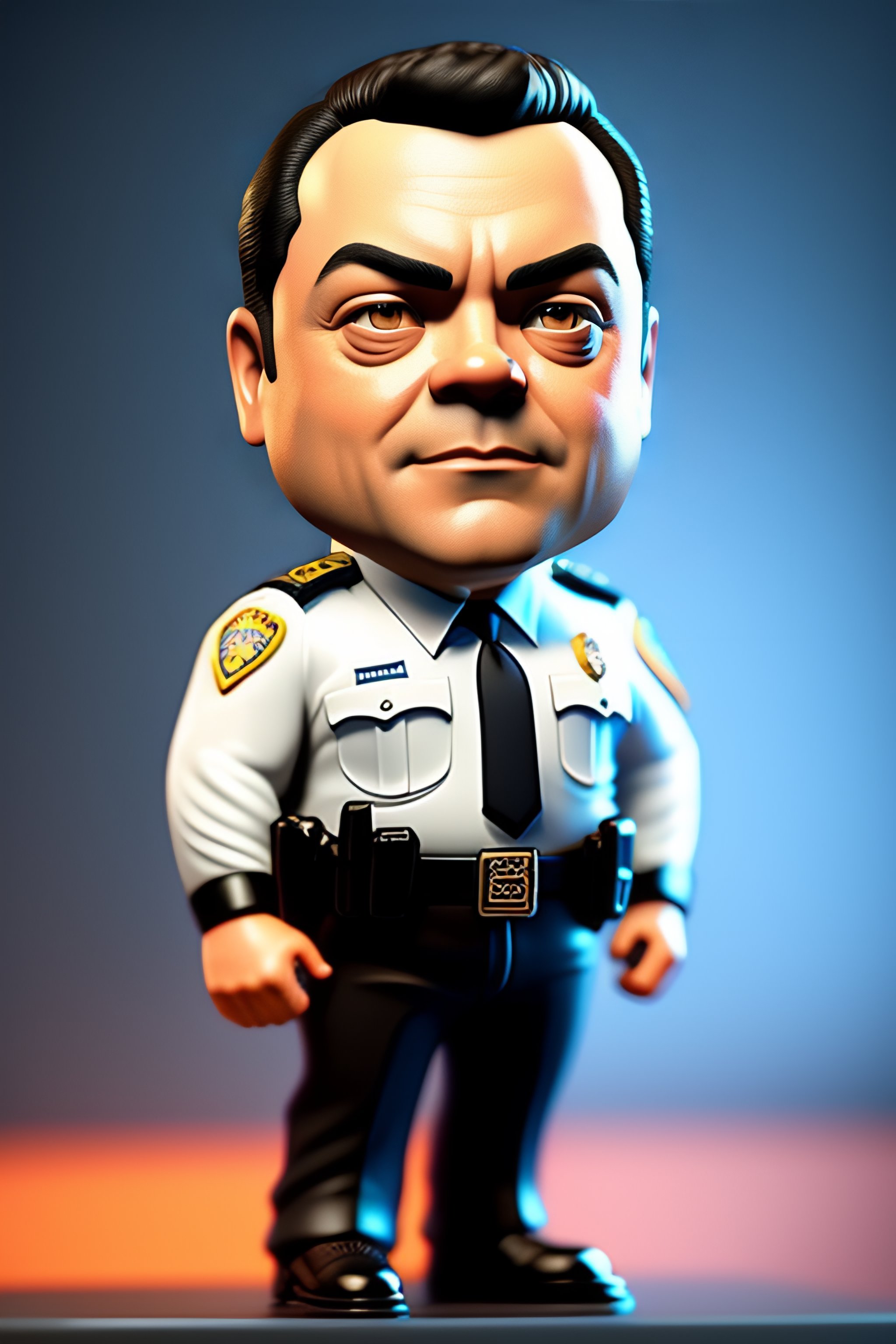 Lexica - Joe Lo Truglio, police officer, bobble head, funko pop art ...