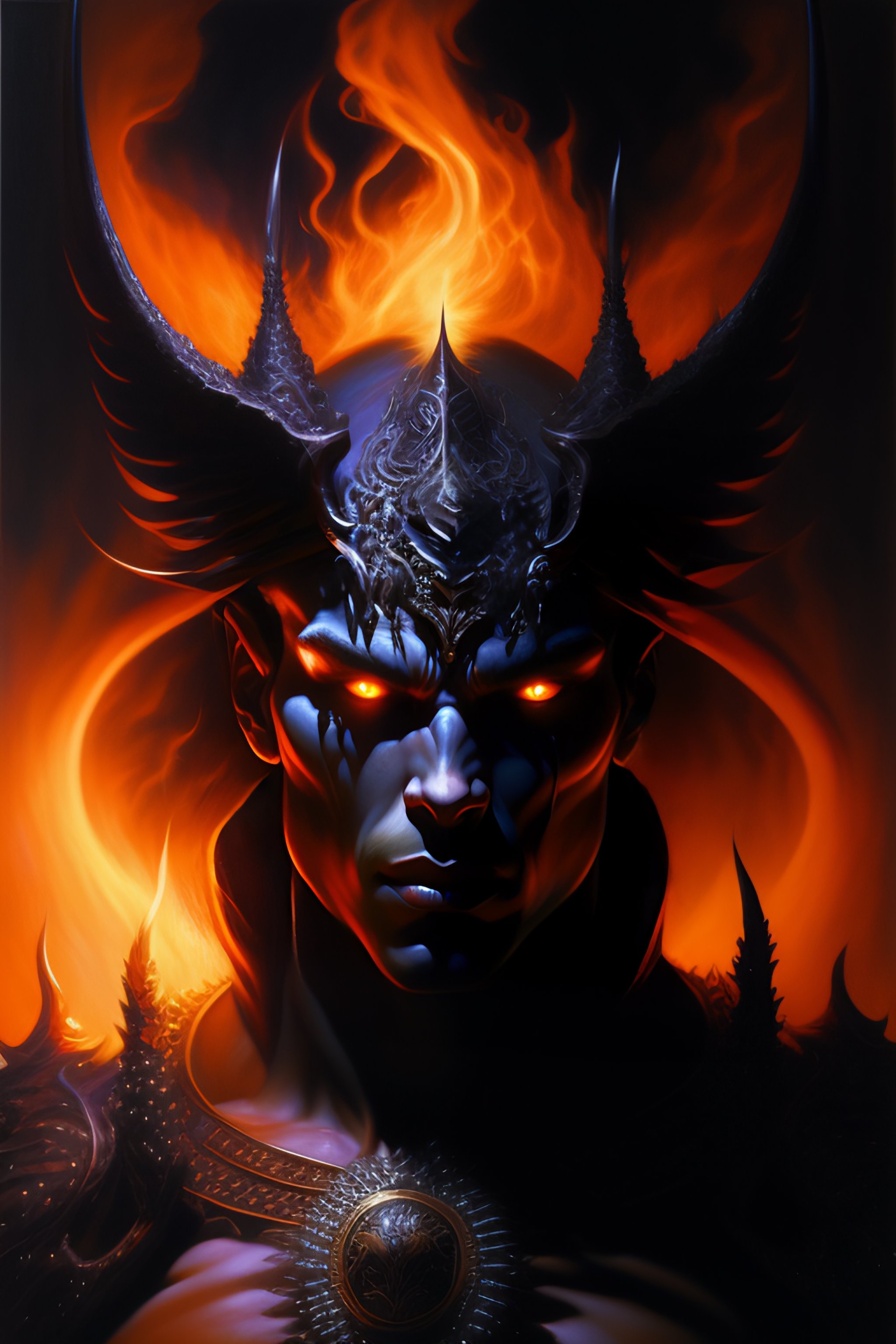 Lexica - A demon made of wisps of smoke ready to tear into your soul ...