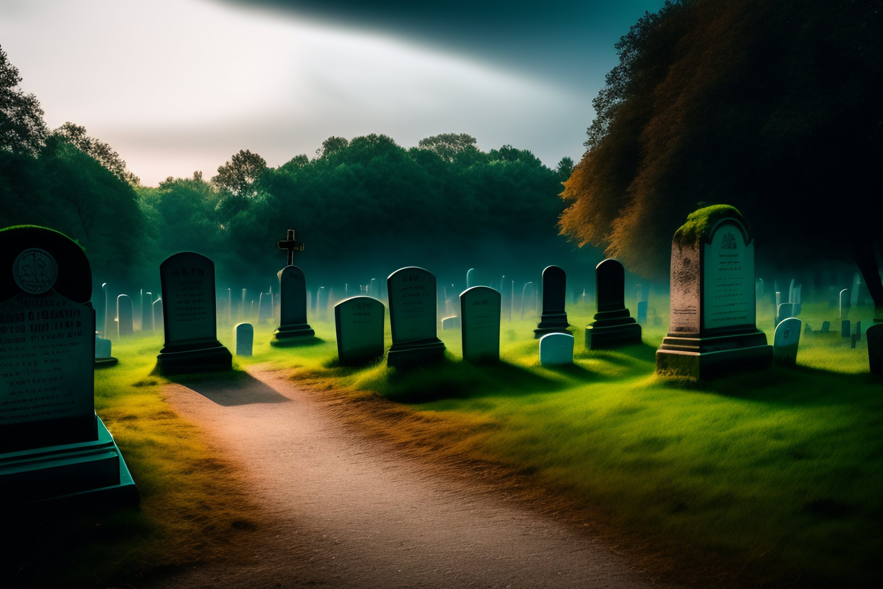 Lexica - Haunted cemetery