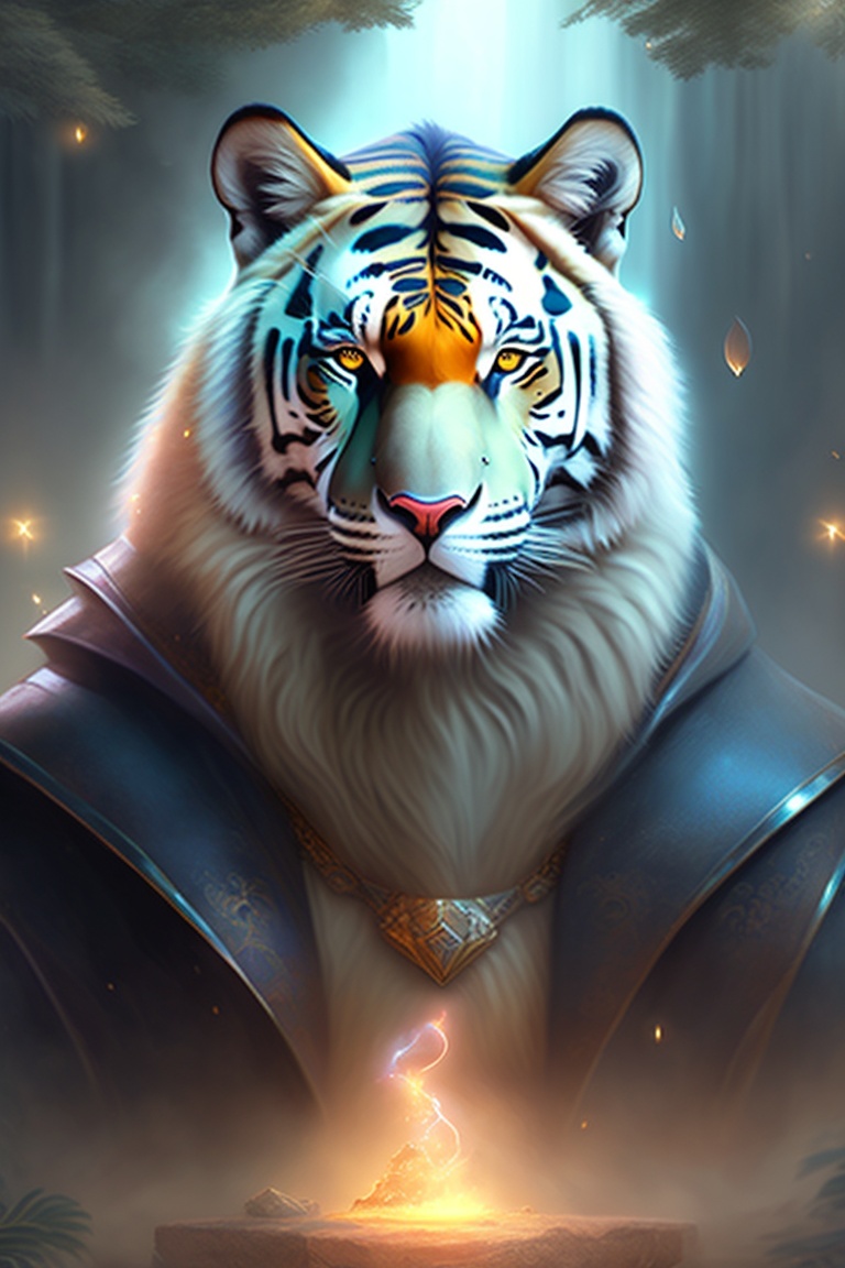 Lexica - Mystical tiger, strong king