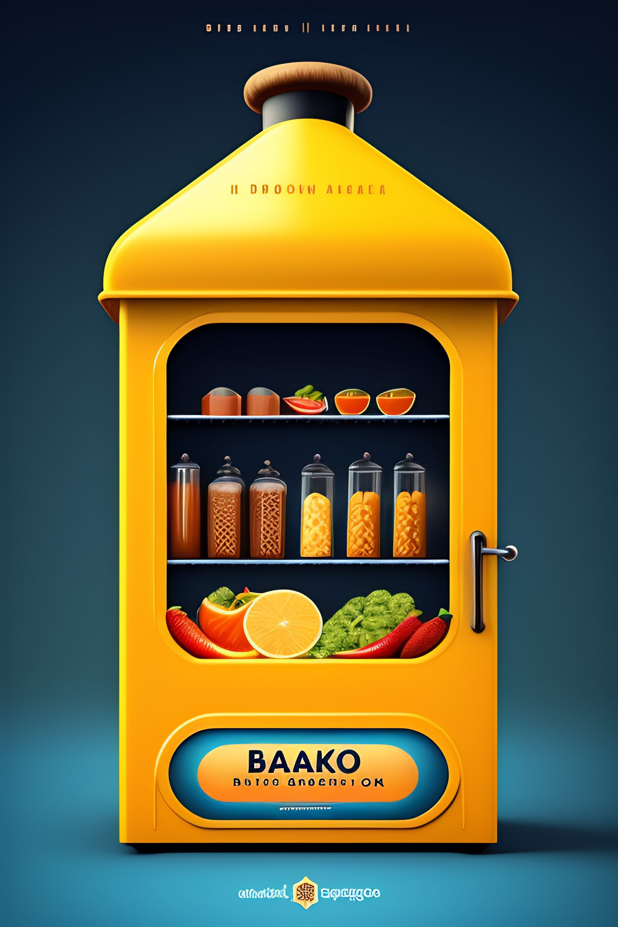 Lexica - Predador snack bar ilustracion