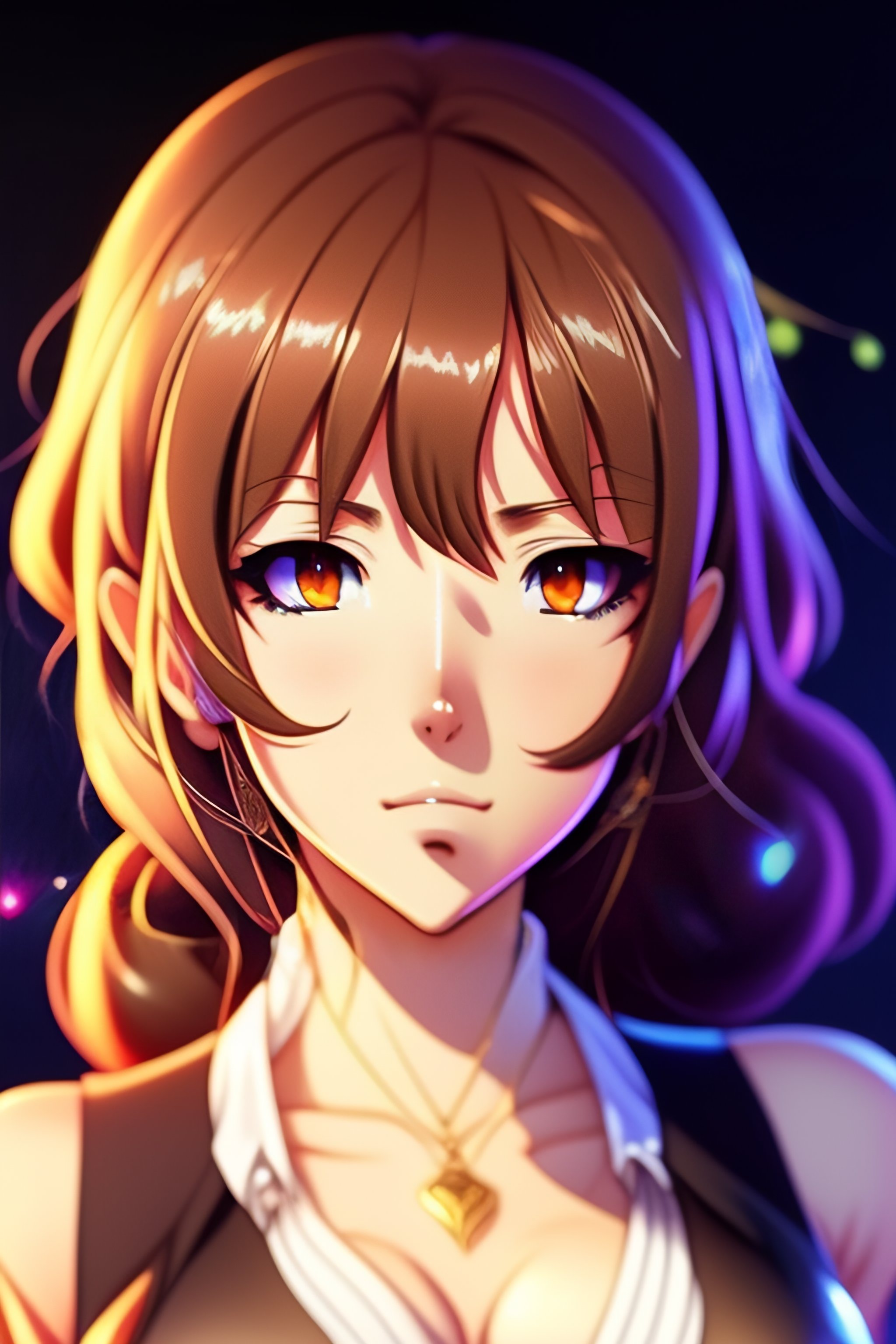 Lexica - 2d adult anime girl