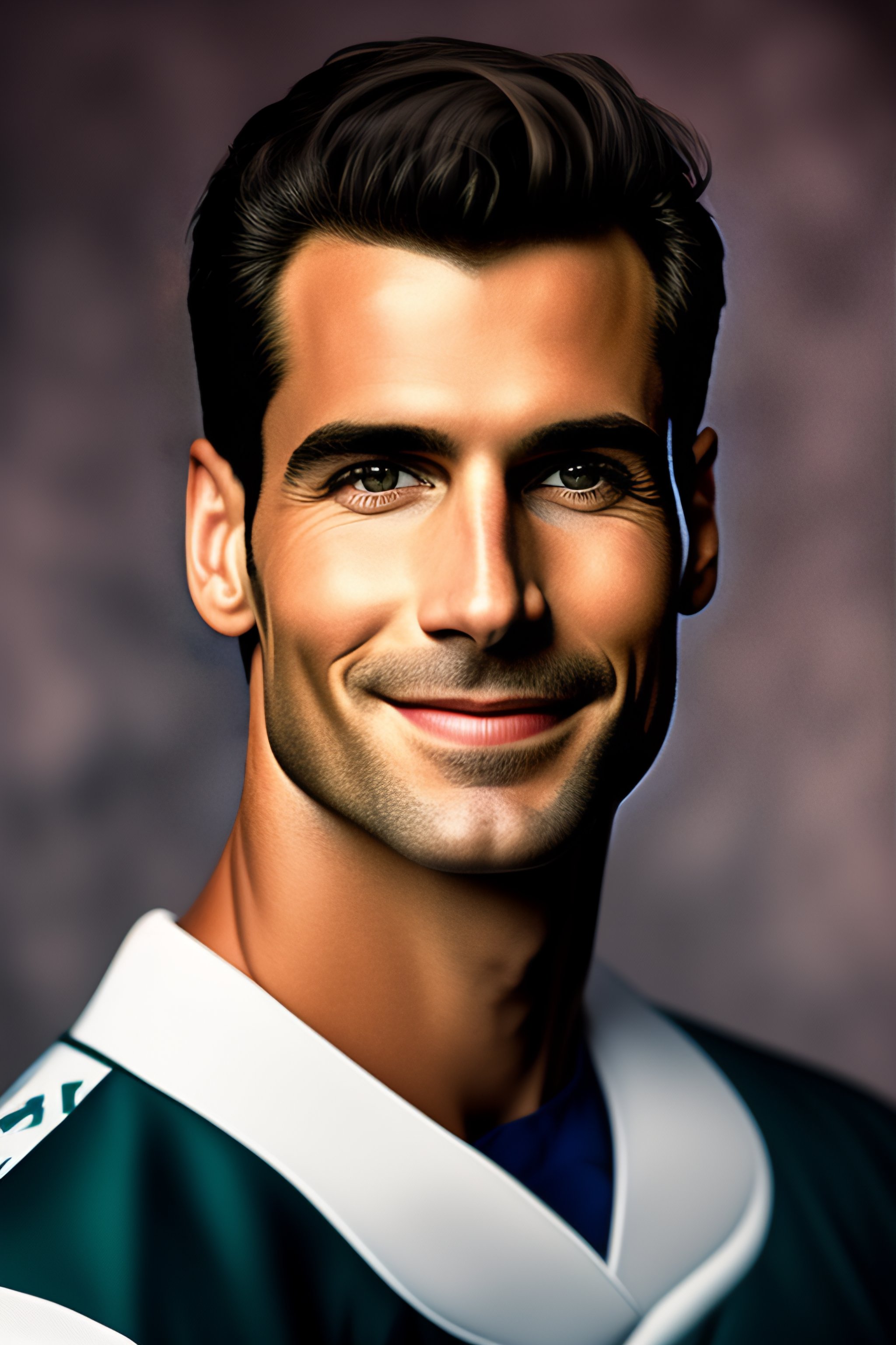 Lexica - A portrait of Bert Kreisher if he was skinny