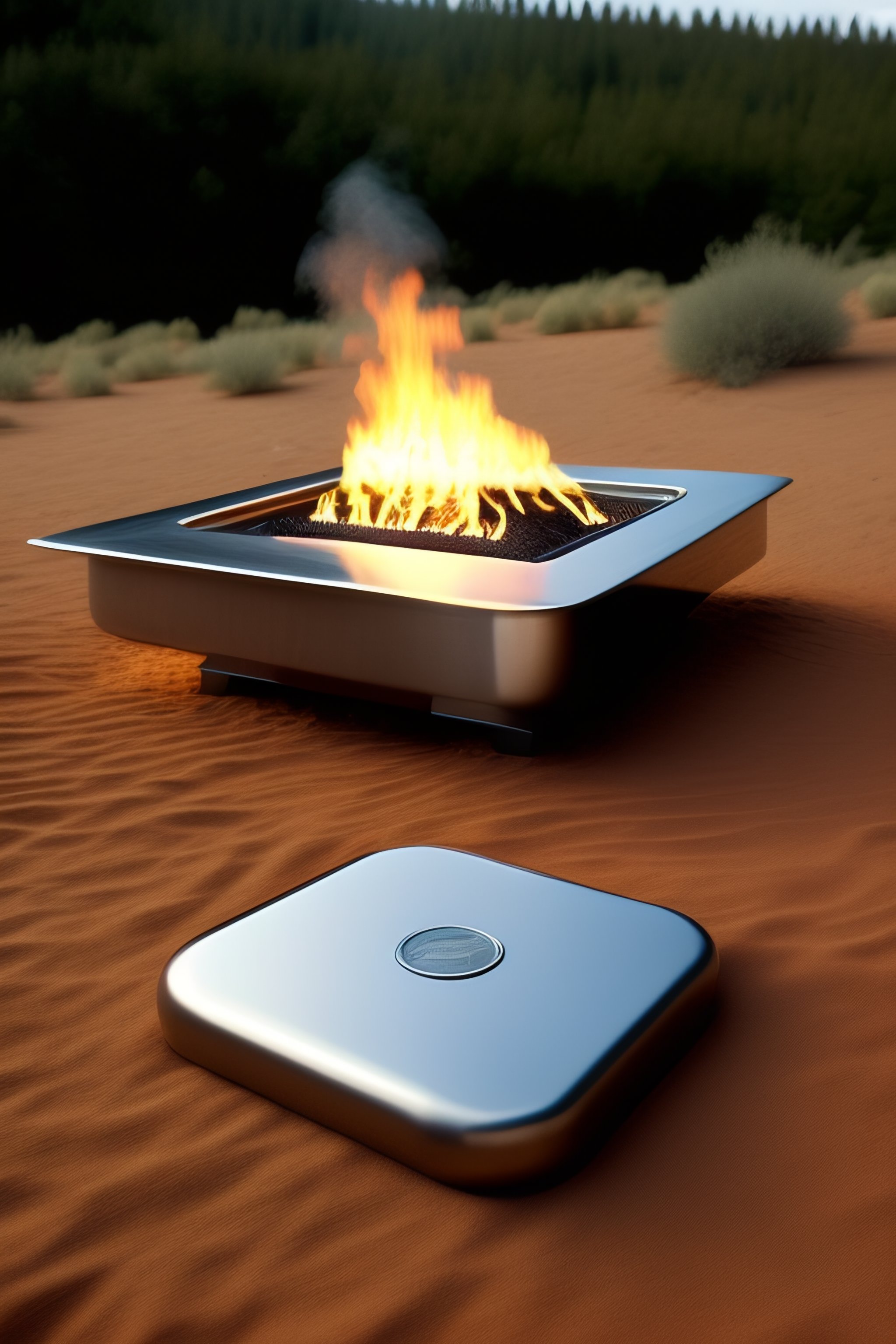 Lexica - Design an image of a square fire scale with dimensions of 1 ...