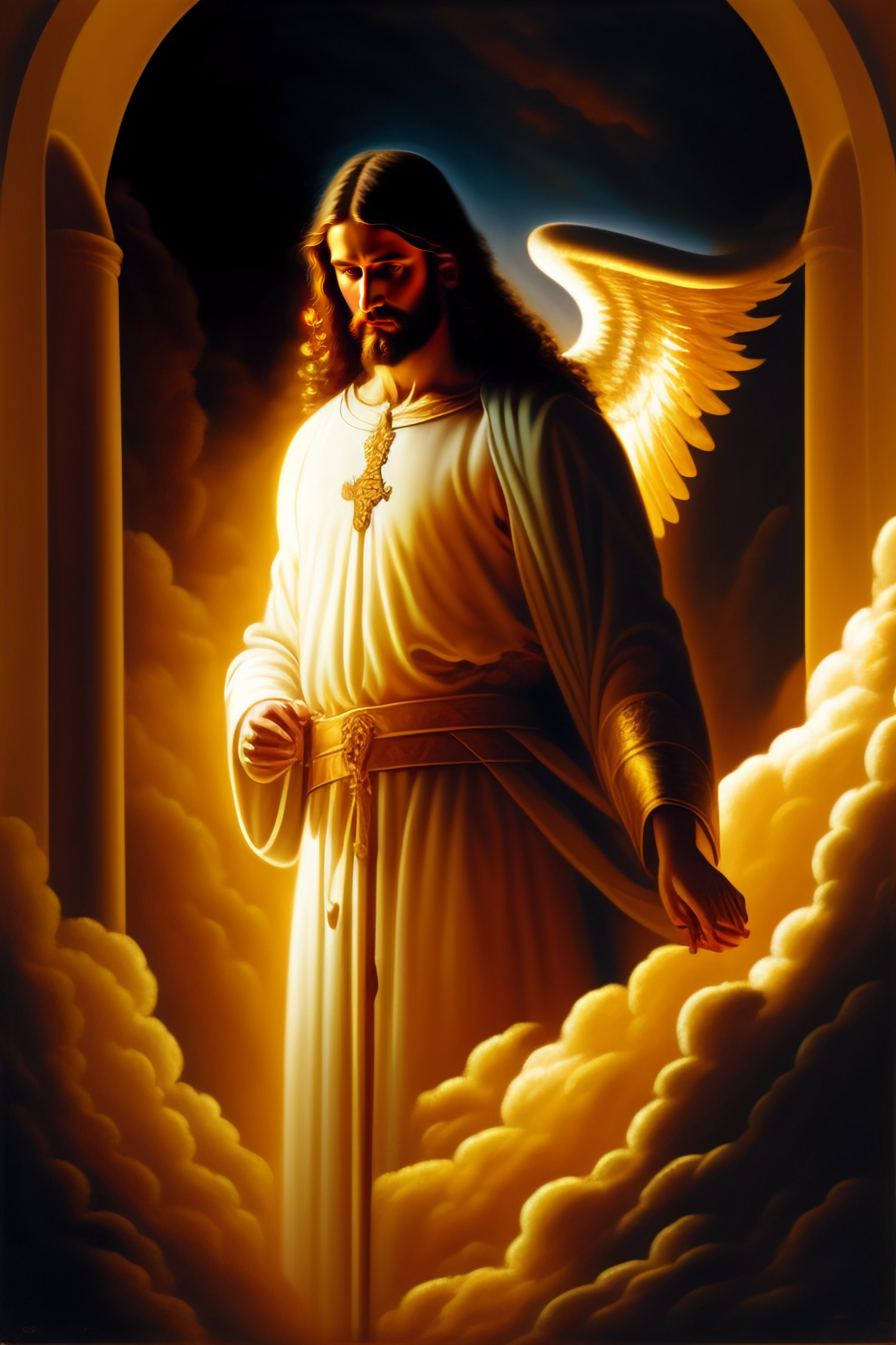 Lexica - Christ with the Holy Spirit fighting against the shadows of ...