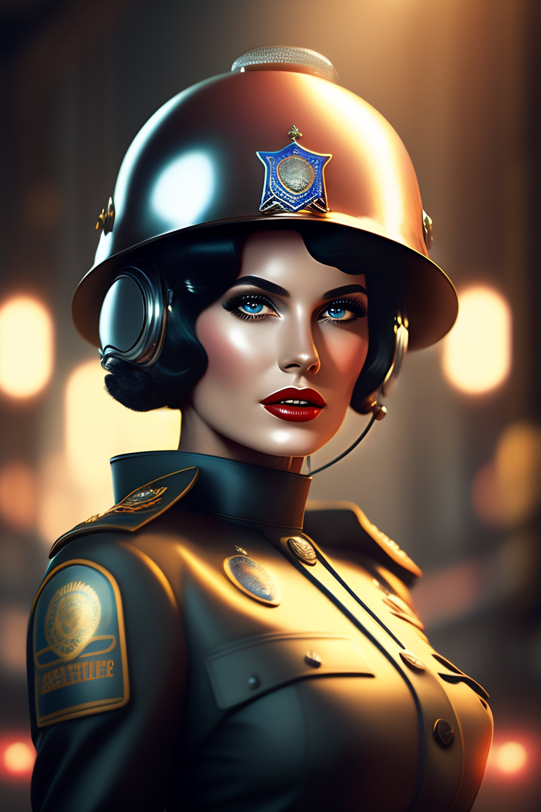 Lexica - Vintage medium shot 1920's poster, futuristic electronik ...