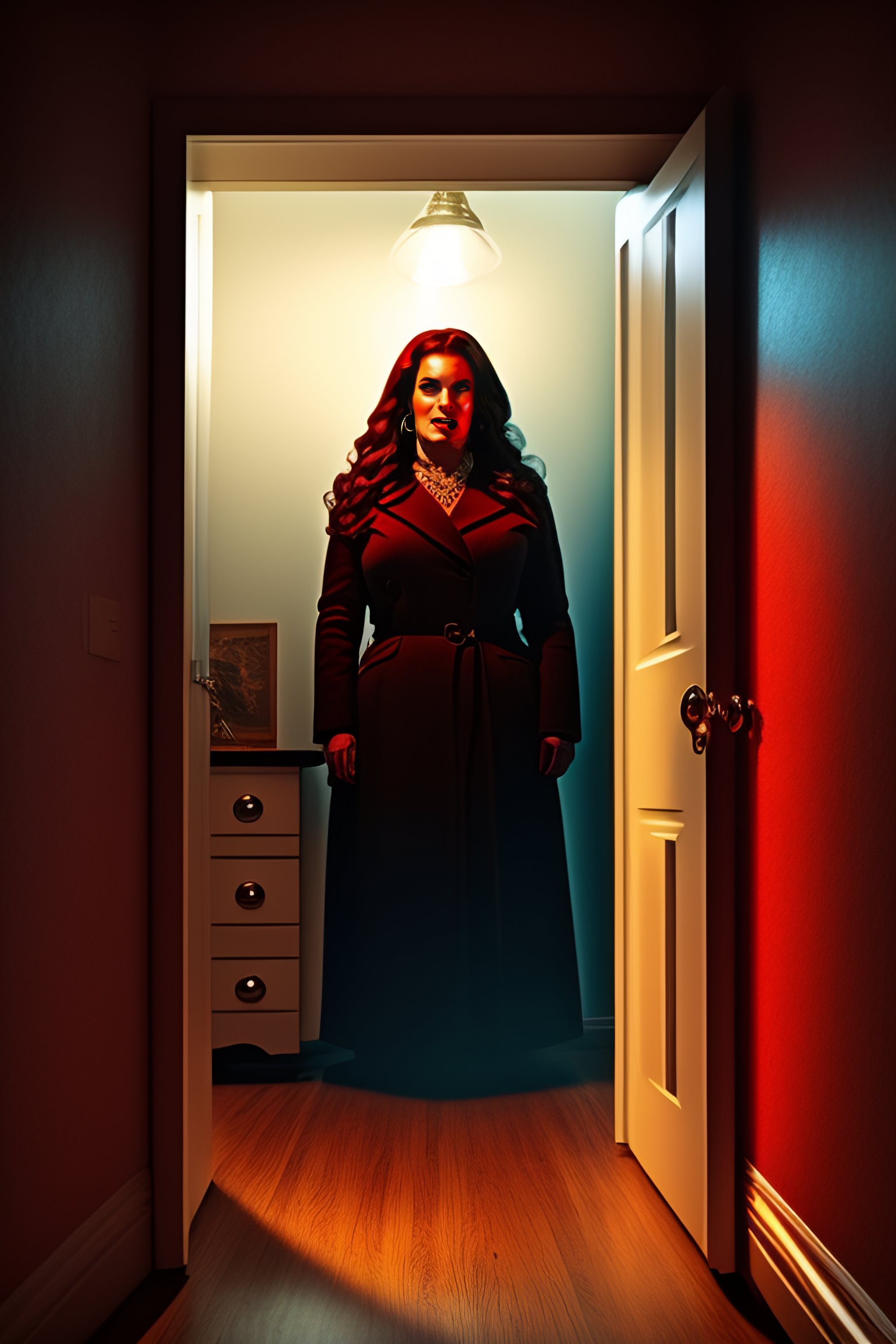 Lexica - Cover of horror book named "my wife has been peeking at me ...