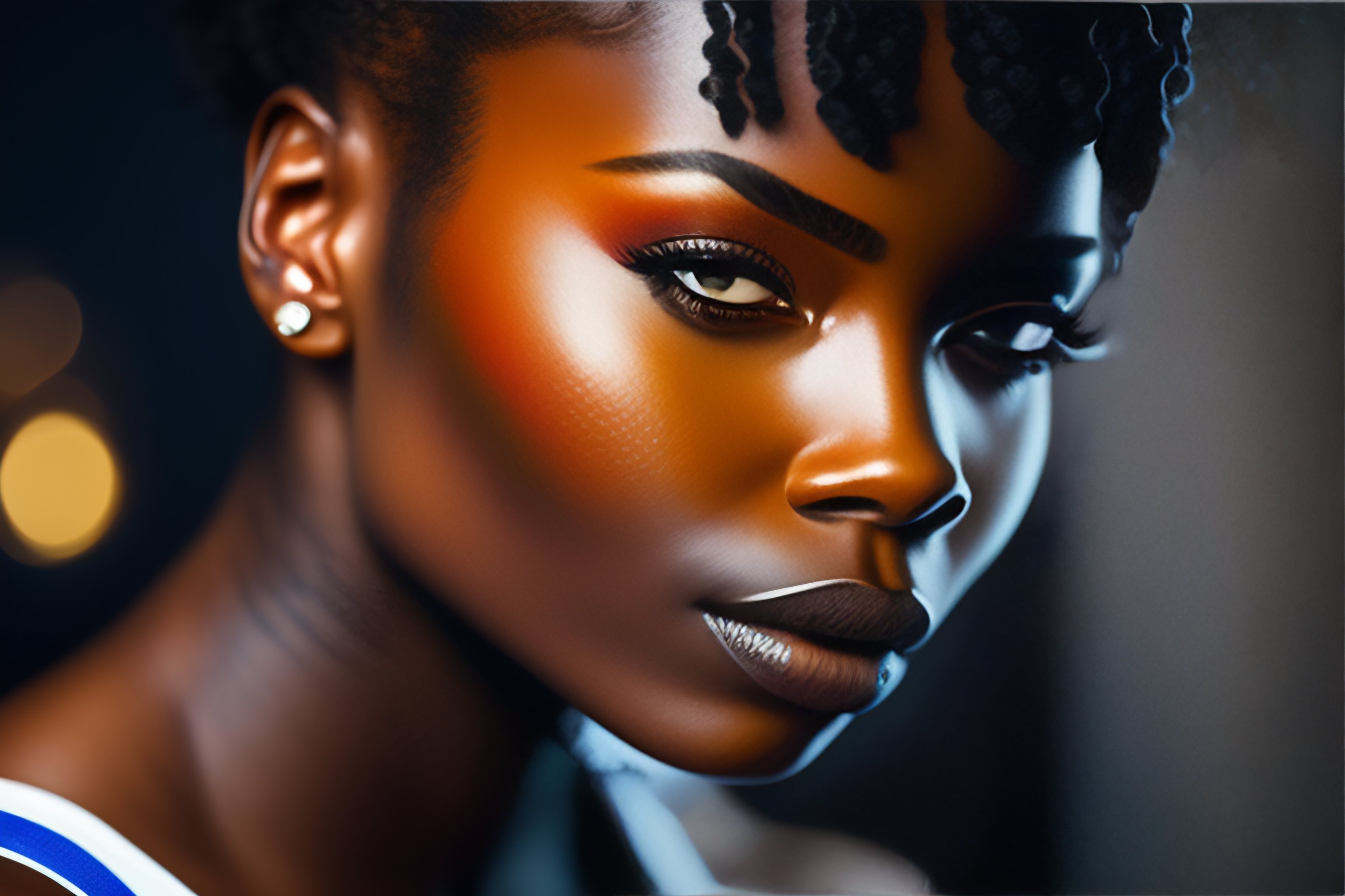 Lexica - Broken skin, detailed skin texture