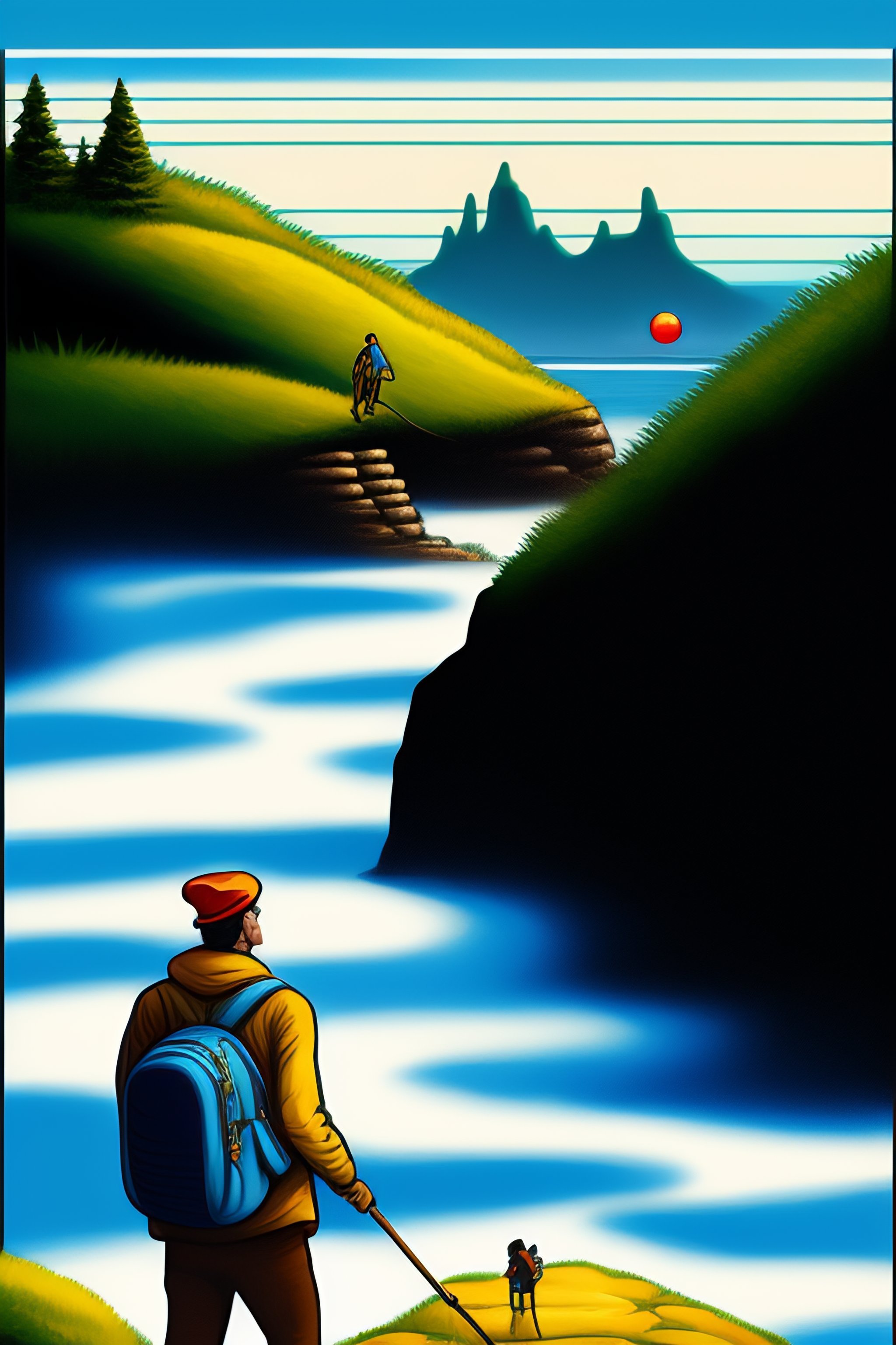 Lexica - Illustration of the The Fool tarot card. It includes a happy ...