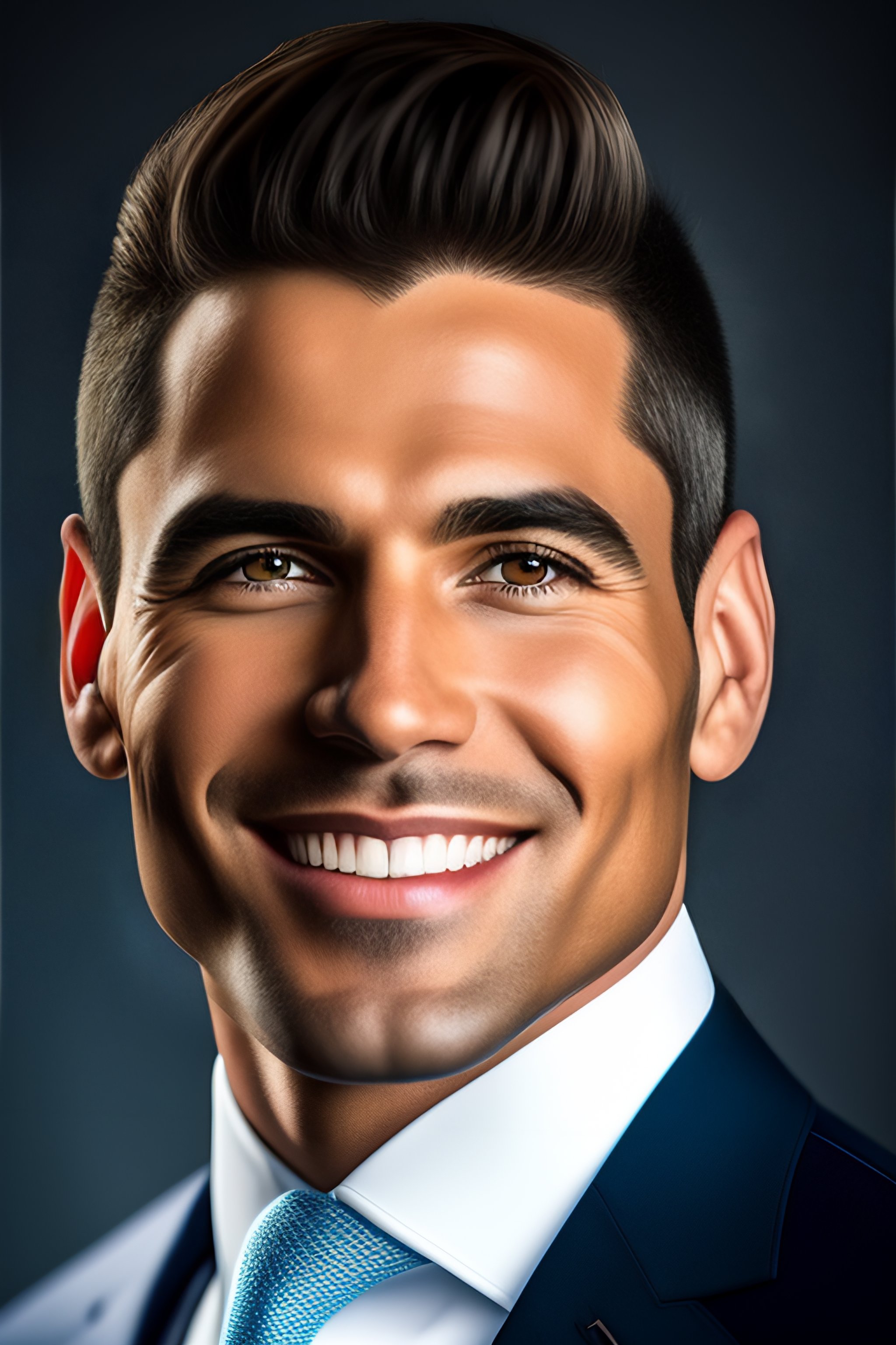 Lexica - A Corporate professional profile photo of A successful man ...