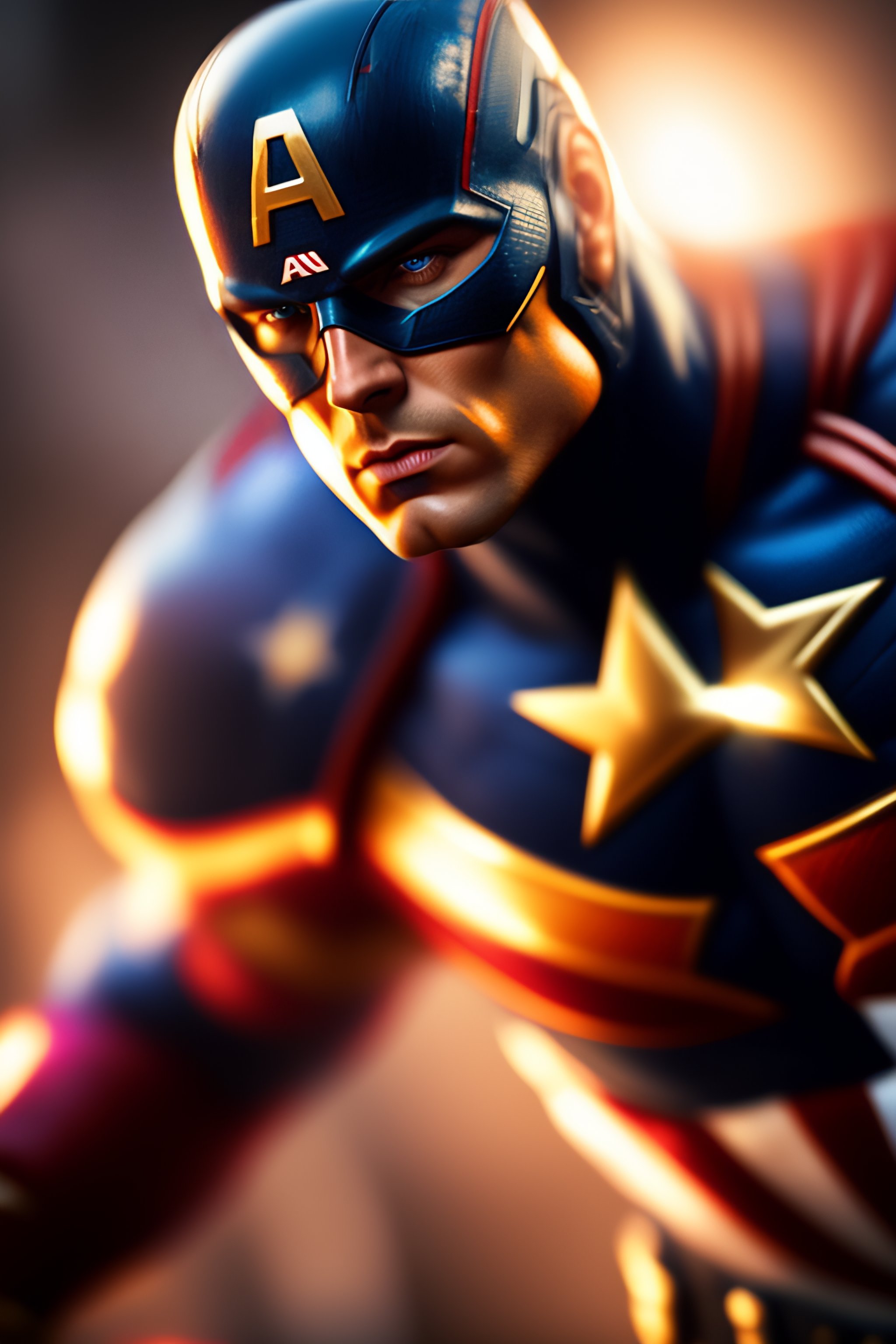 Lexica - Superhero captain america, highly detailed, unreal engine 5 ...