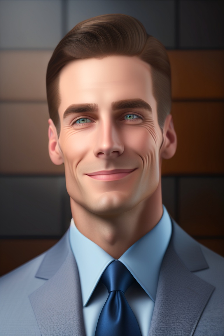 Lexica - Professional Stock market and Financial Advisor Man, front face