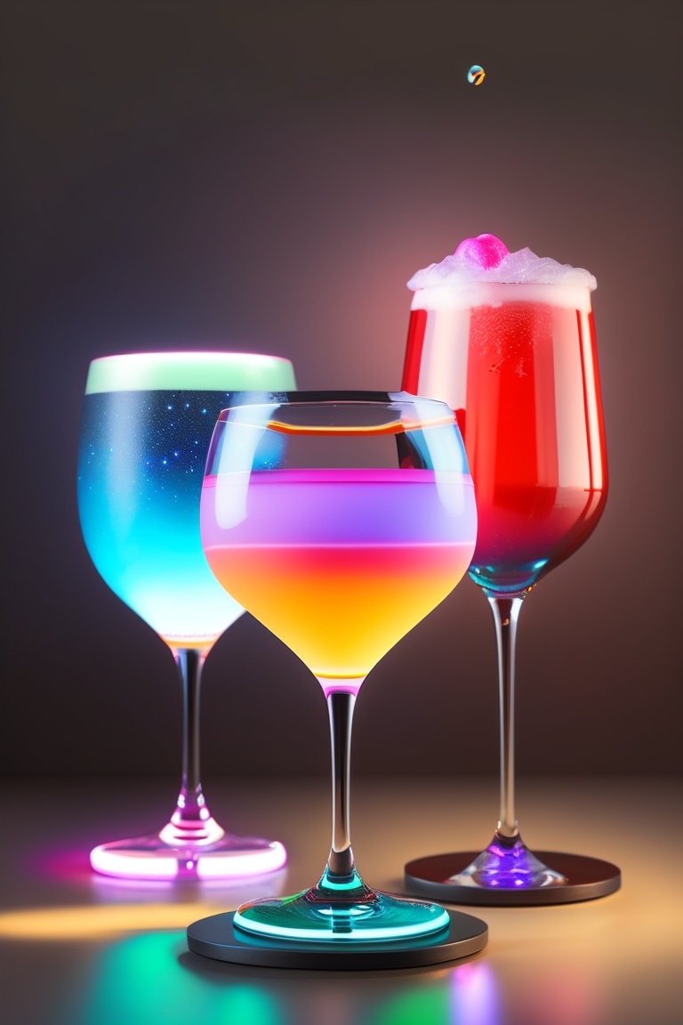 Lexica - Bar, galaxy, lighting led, cocktail, crystal