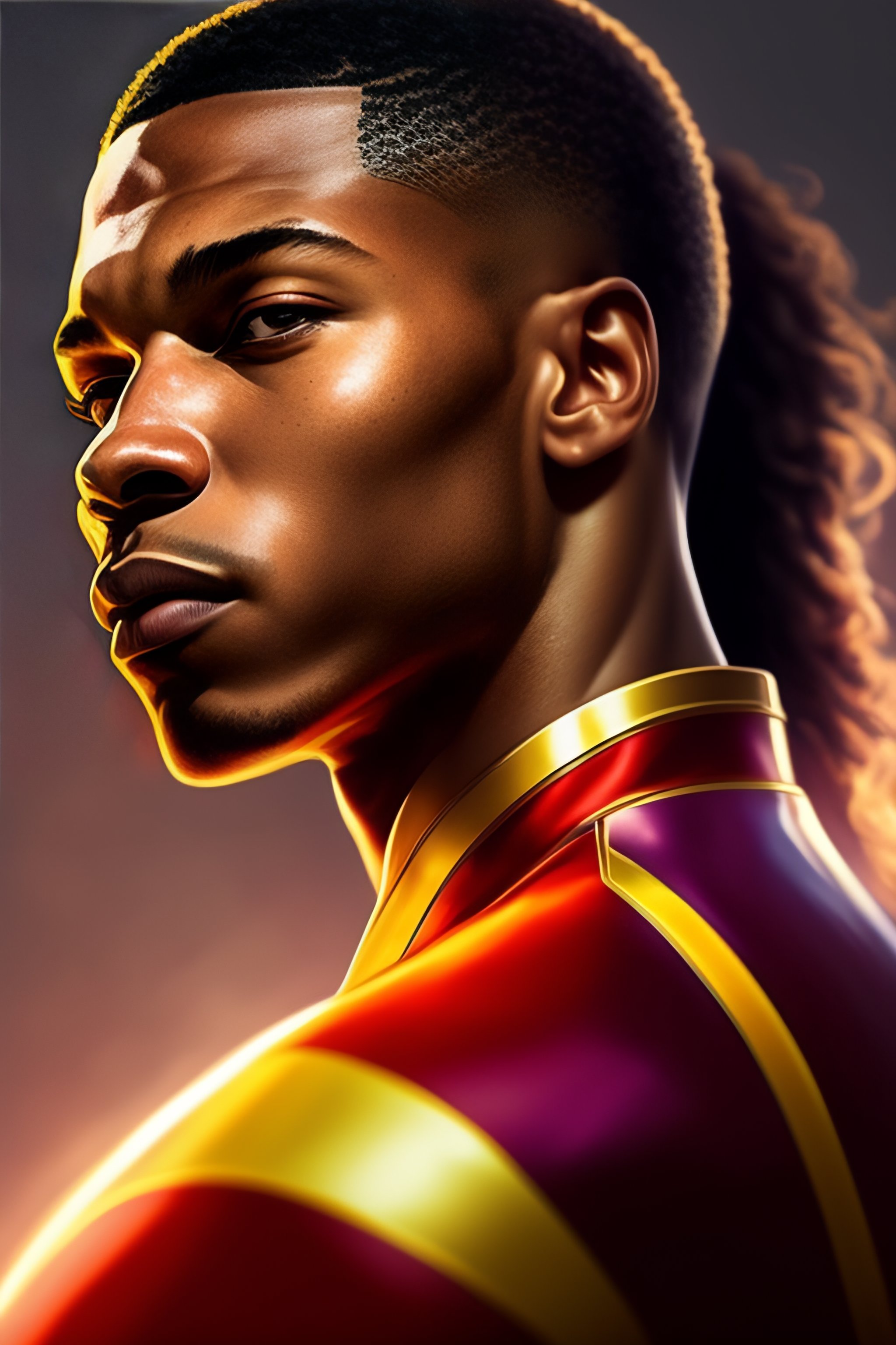 Lexica - Kylian mbappe as marvel characters, realistic portrait ...