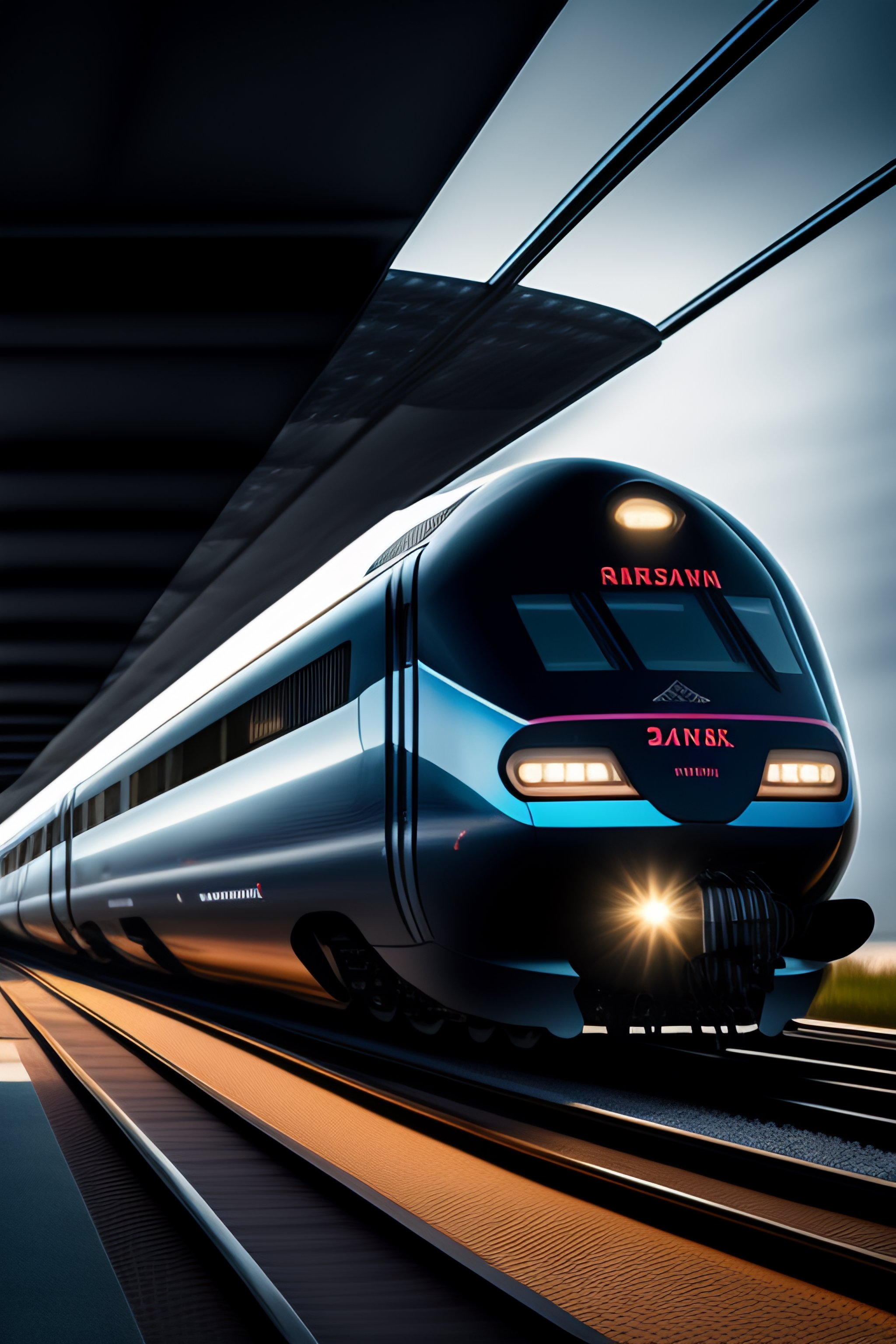 Lexica - Dark gray highspeed trains