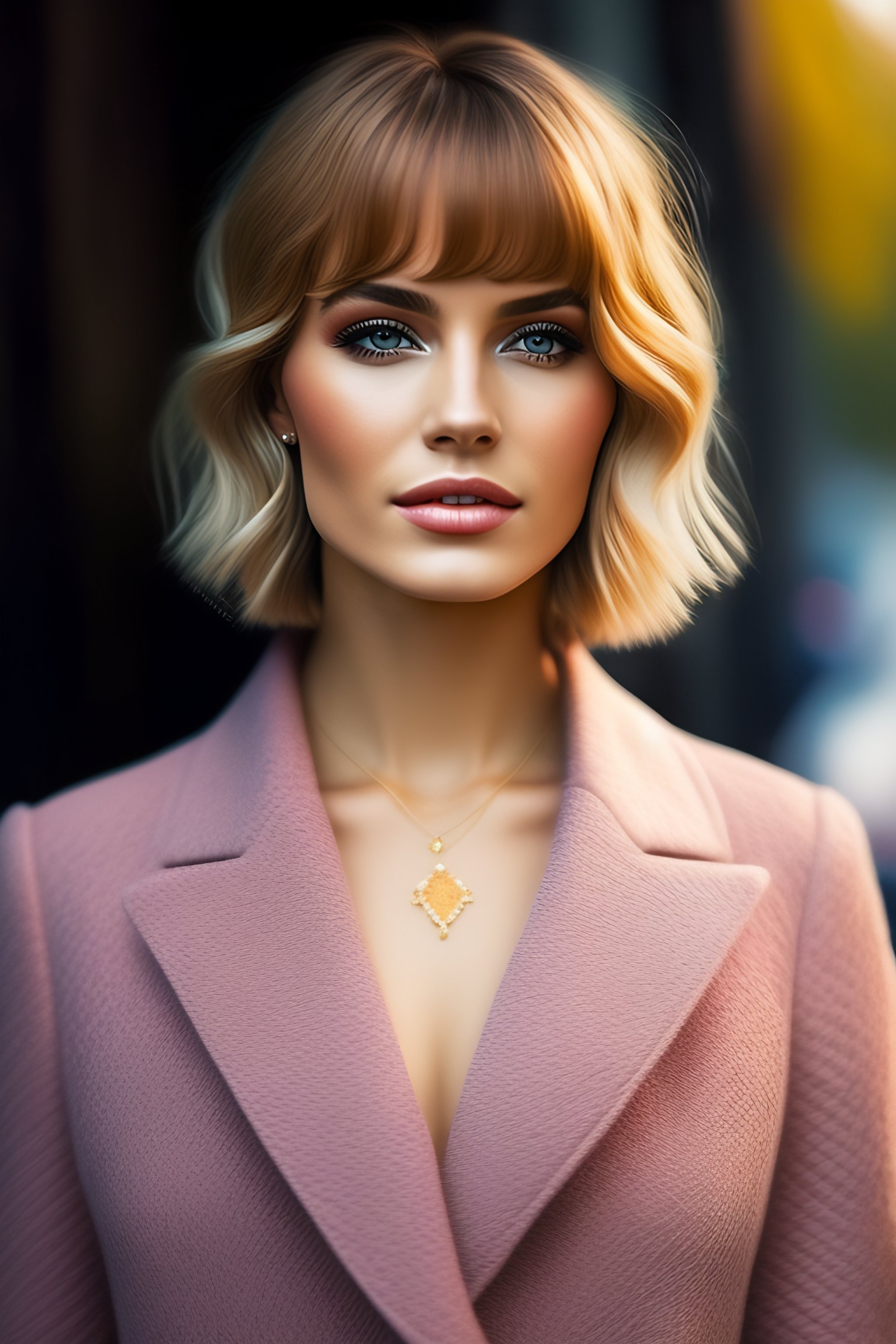 Lexica - Analog style picture of a beautiful russian girl, short bob ...