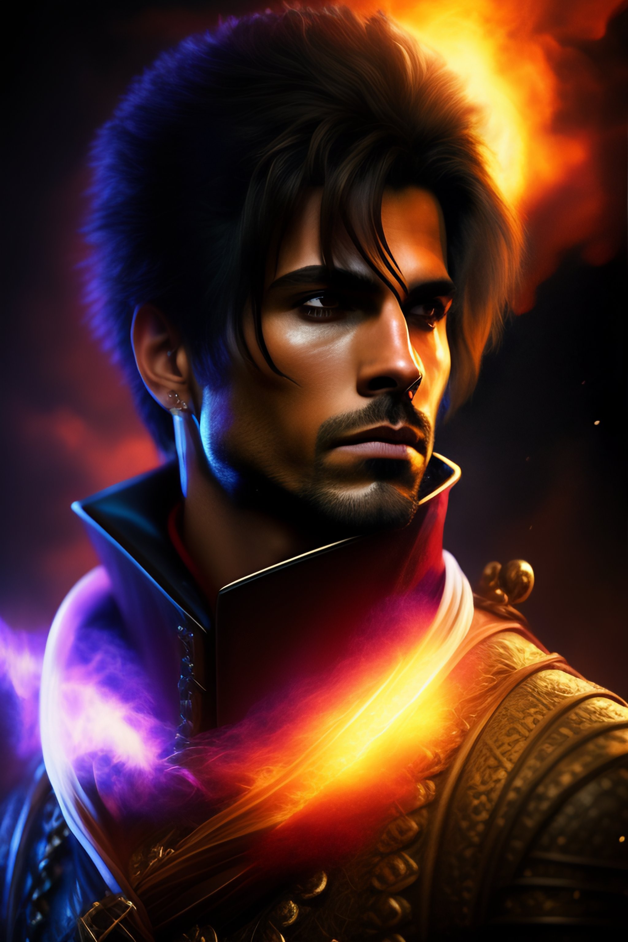 Lexica - Witch Hunter Prince Scruffy Scarred Gaunt