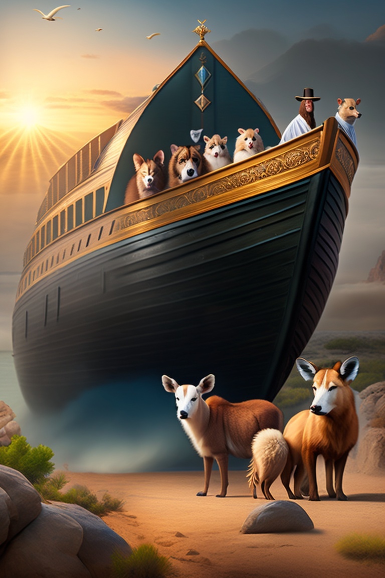 Lexica - Gathering of Animals: God commanded Noah to bring two of every ...