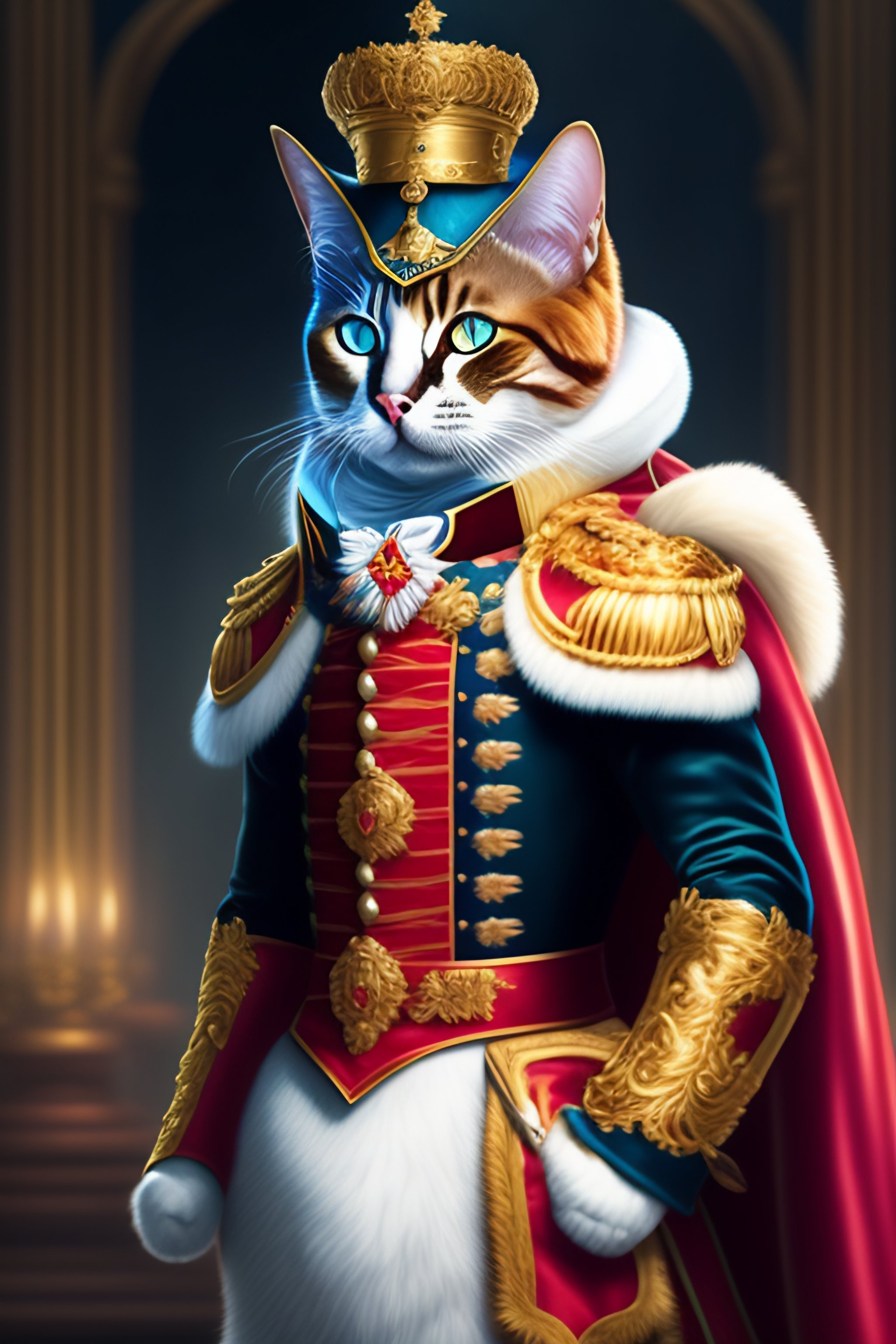Lexica - Cat as napoleon, World of Warcraft sytyle
