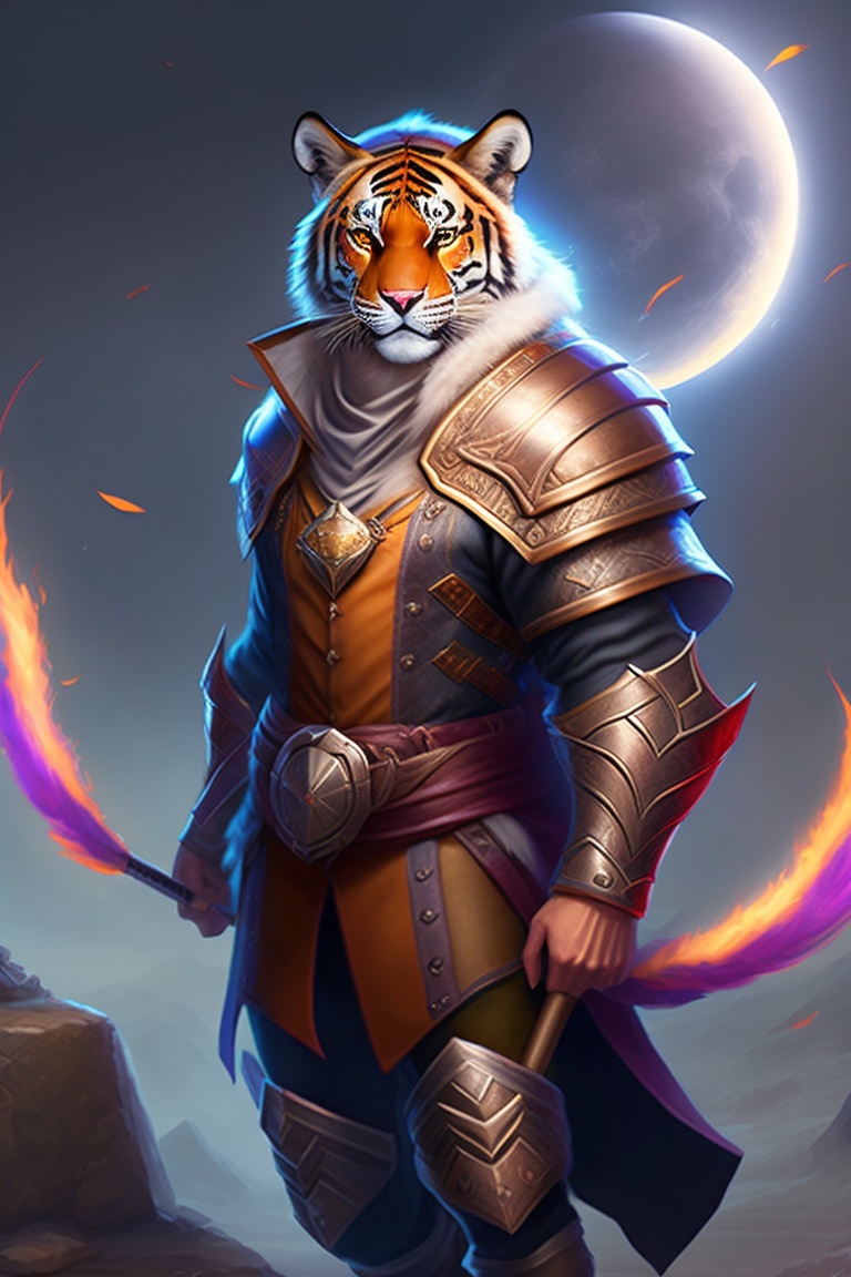 Lexica - Mage, archer bow to werewolf tiger