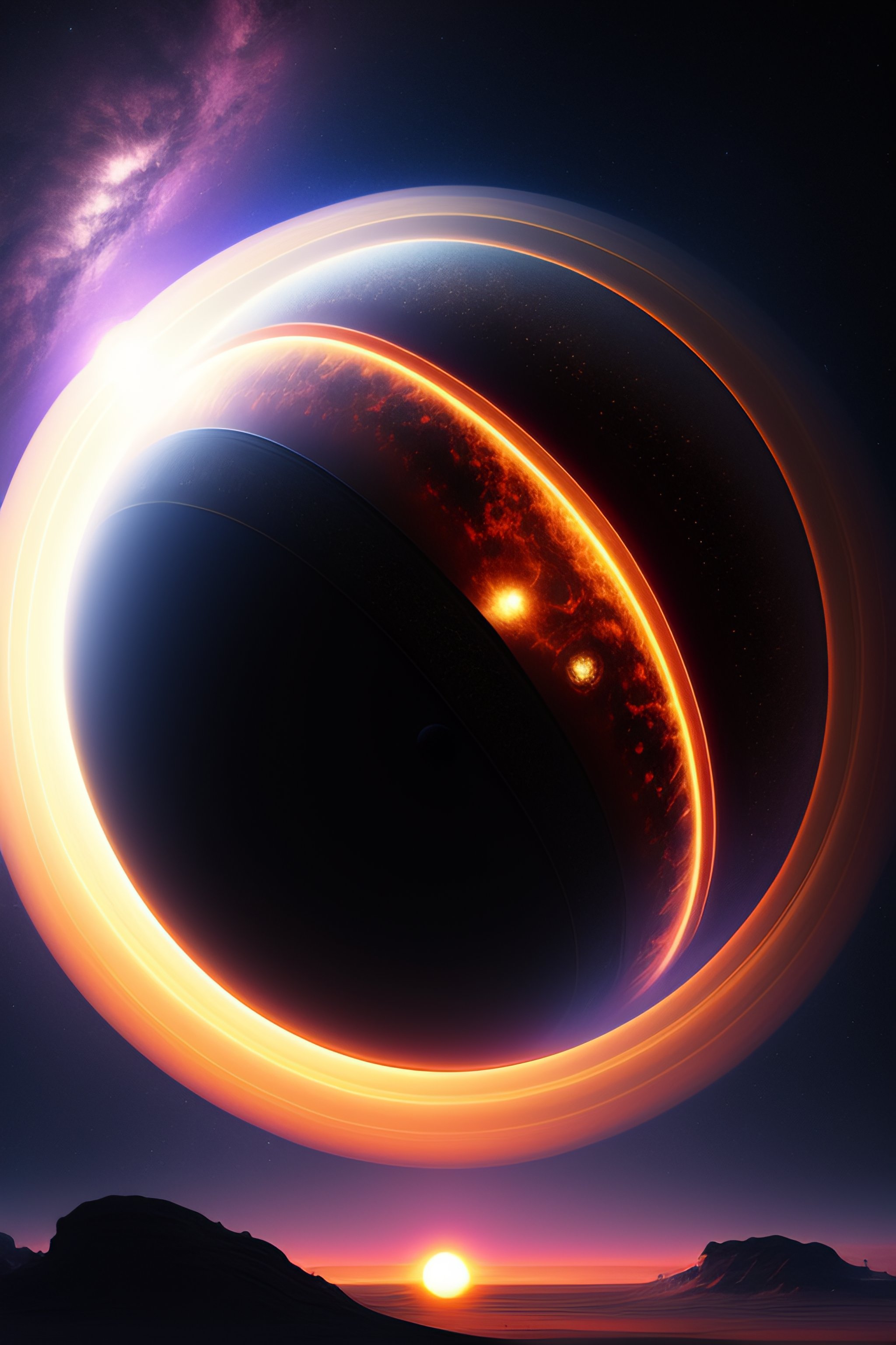 Lexica - A dyson sphere around a dying alien star