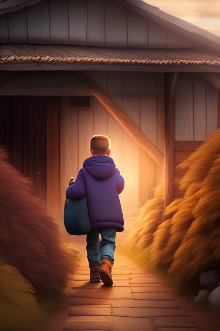 Lexica - Once upon a time in a small village, there lived a young boy ...