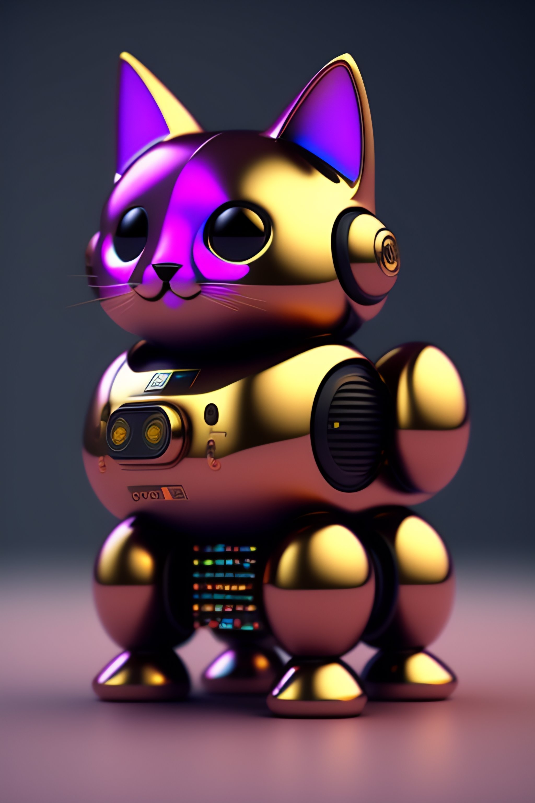 Lexica - A very cute robot cat made from modular synthesizers, analog ...