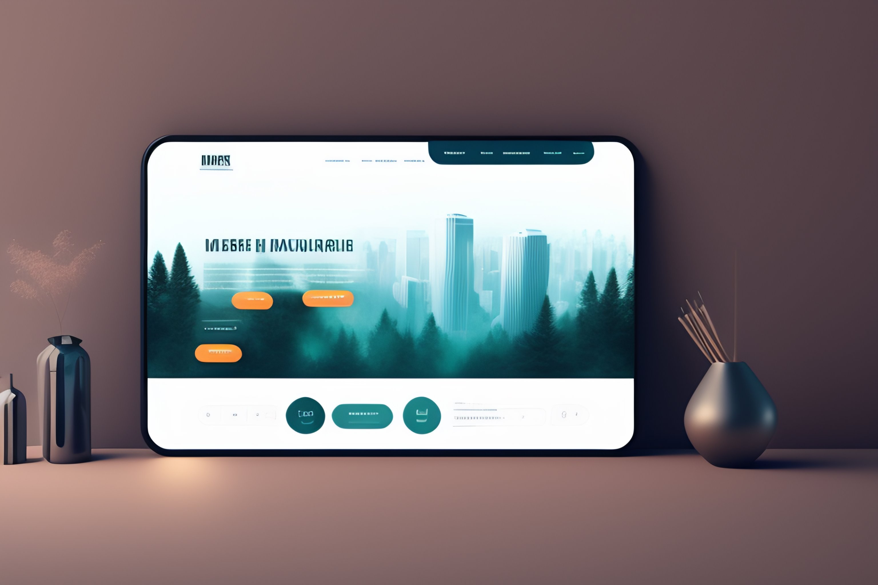 Lexica - Webpage background hero image for real estate company modern ...