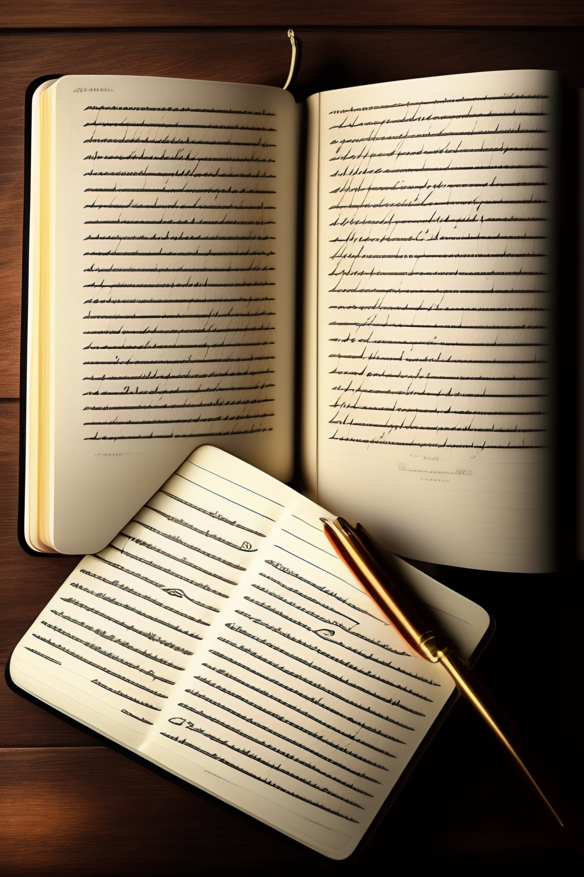 Lexica - The inside of a songwriters notebook in which there are ...