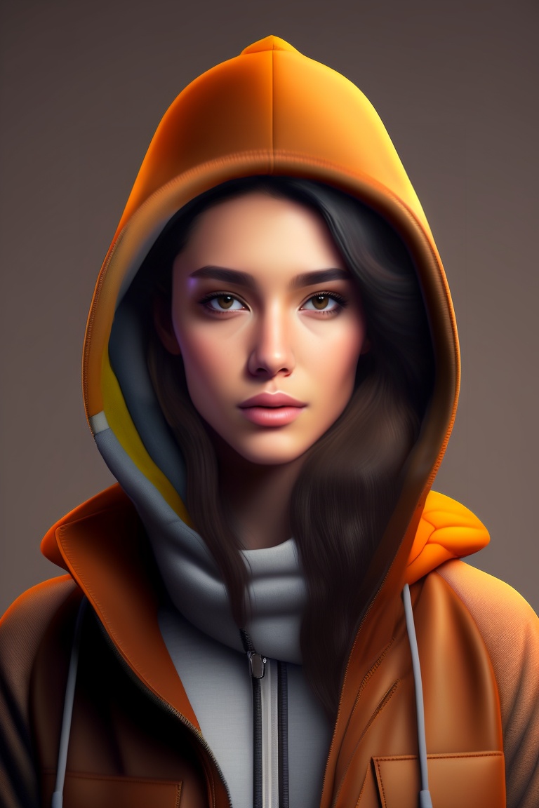 Lexica - Wearing hoodie, beautiful, sad, using smartphone, real woman ...