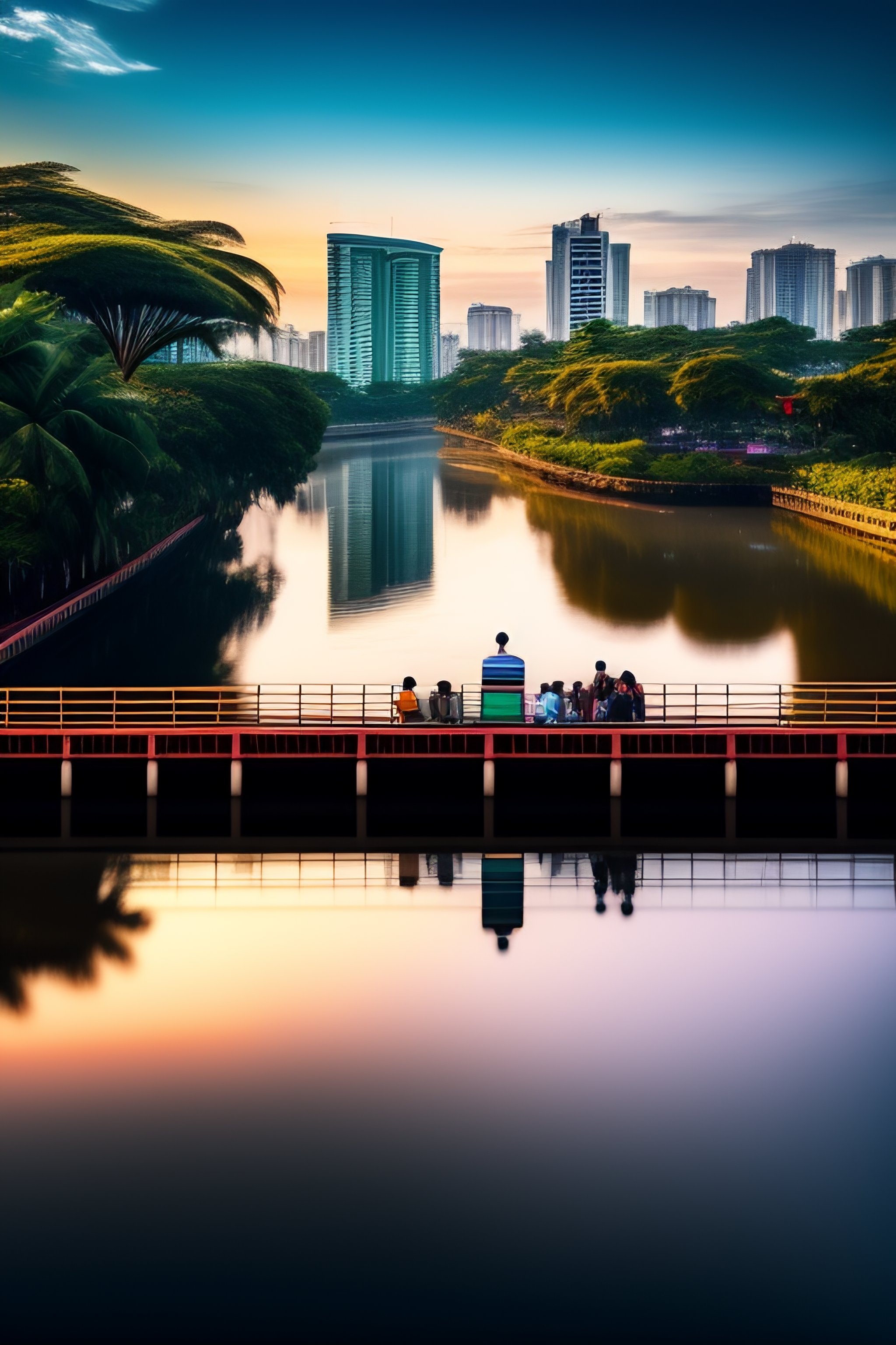 Lexica - Hyper realism photo of Pasig River in Manila, Philippines ...